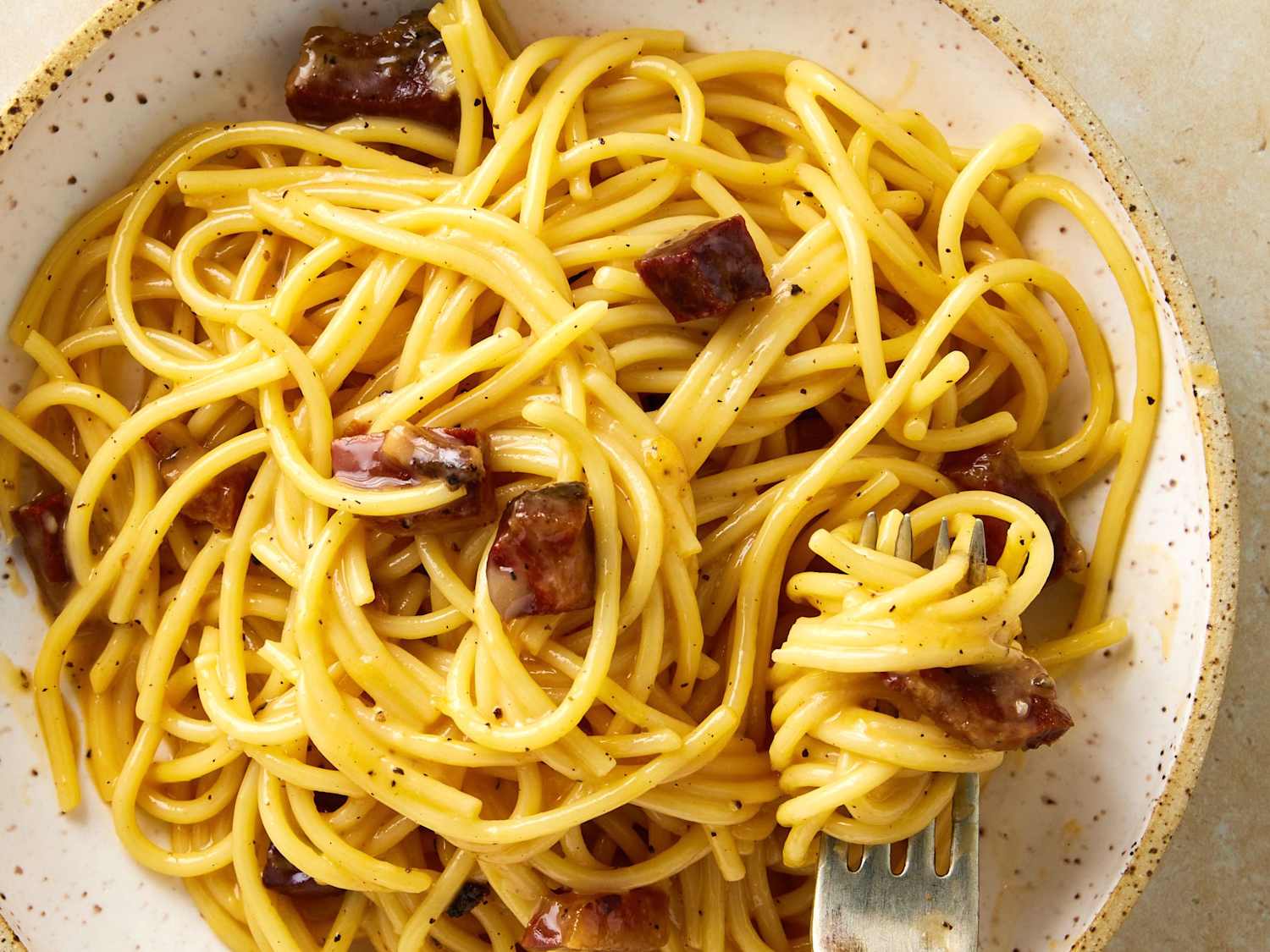 how to make spaghetti carbonara for one