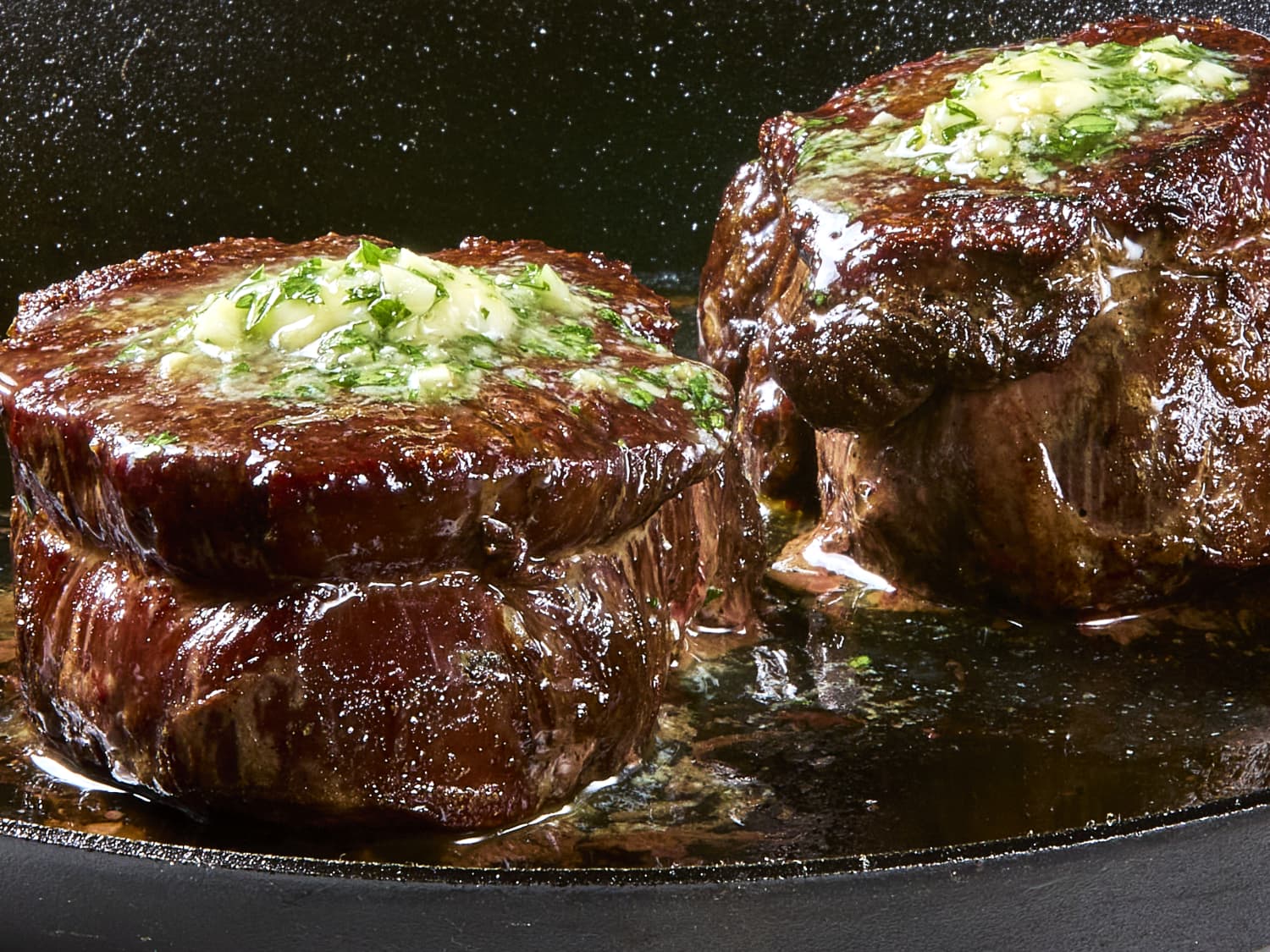 how to cook a steak with butter