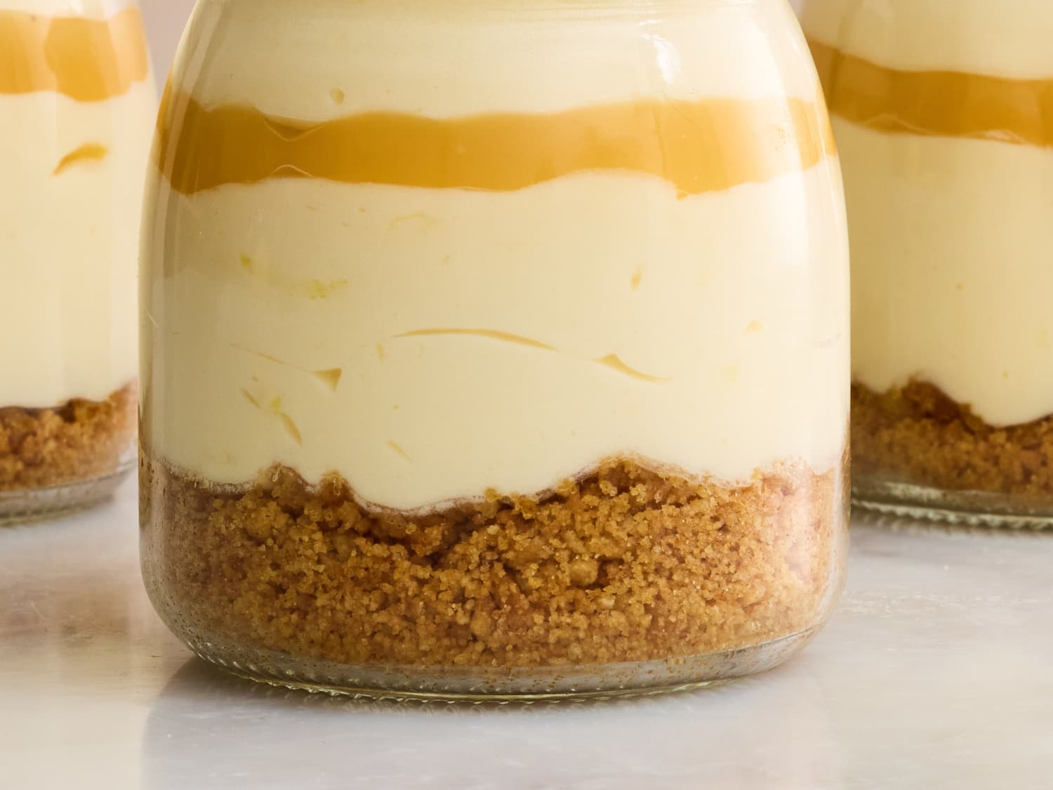 lemon mousse dessert
