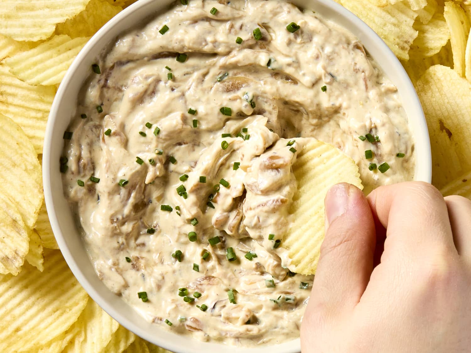 how to make homemade french onion dip
