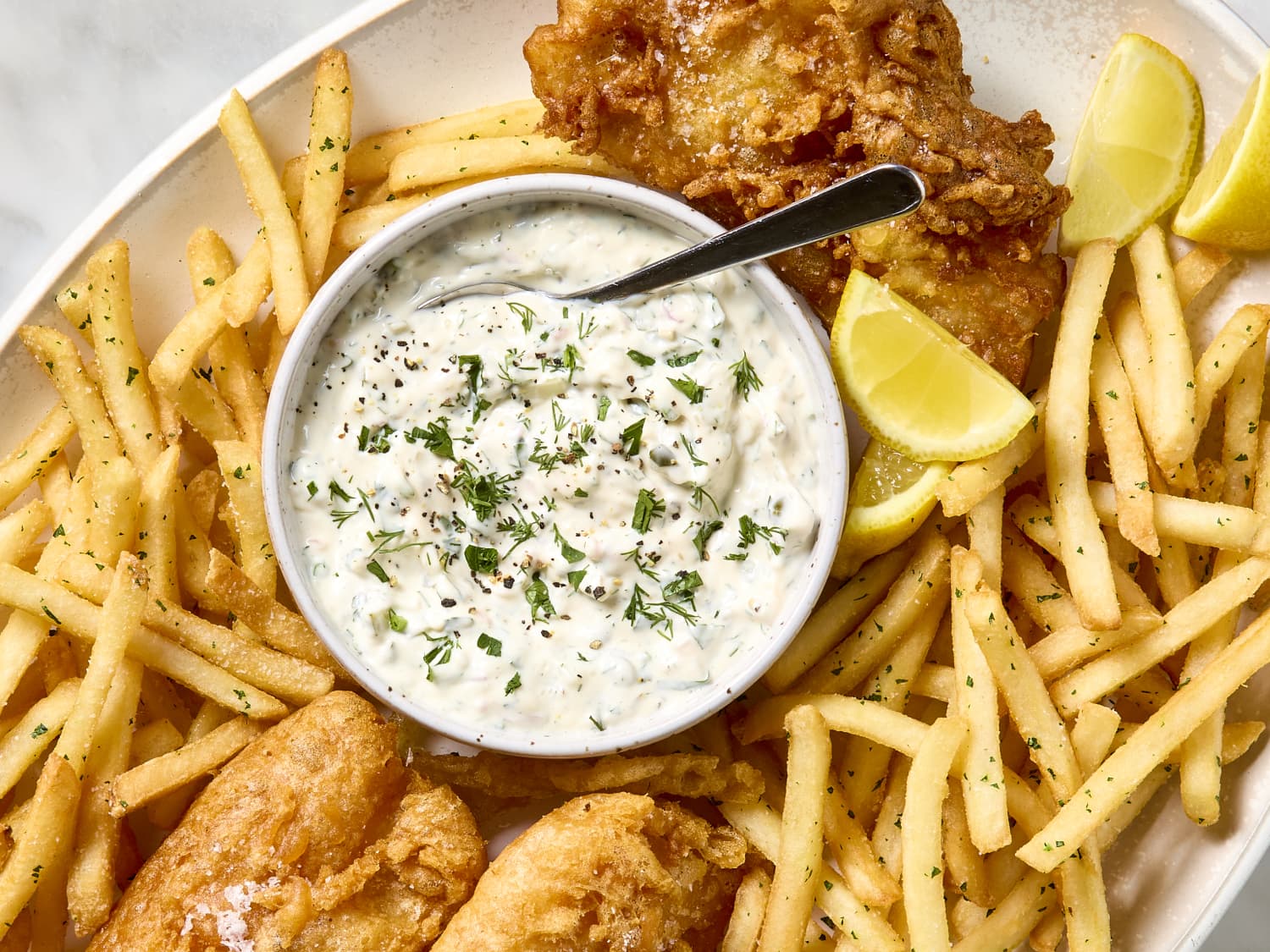 dinner fish and chip