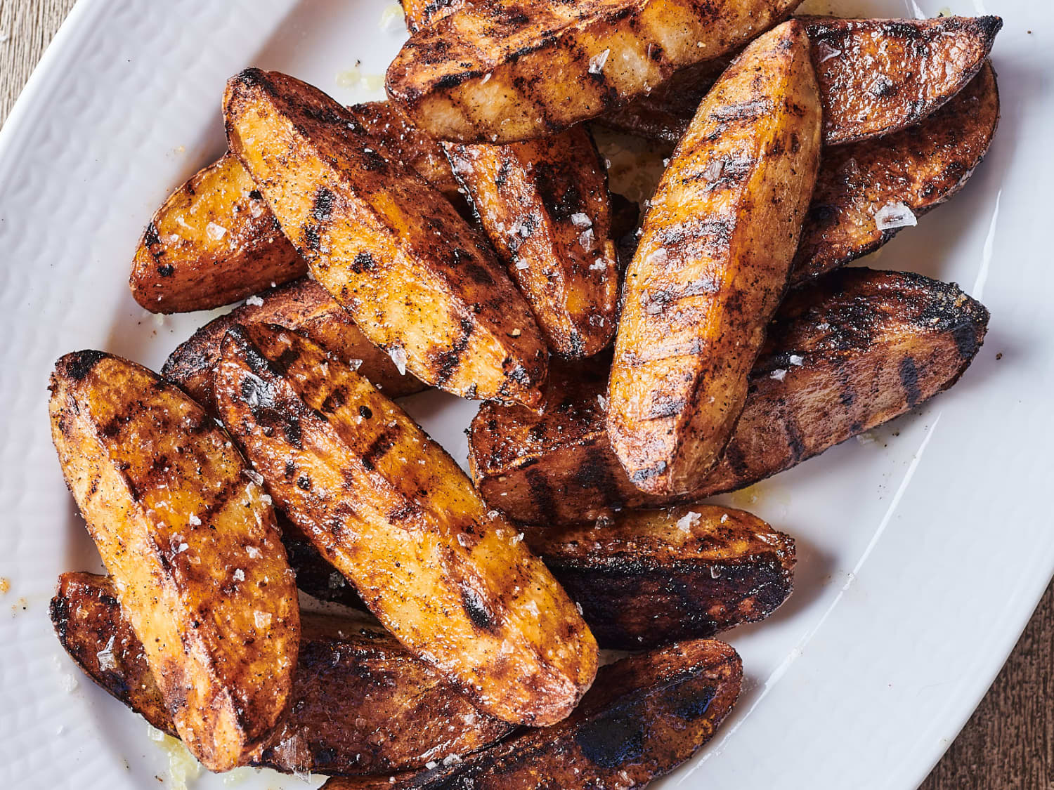 how to make sweet potato fries grill