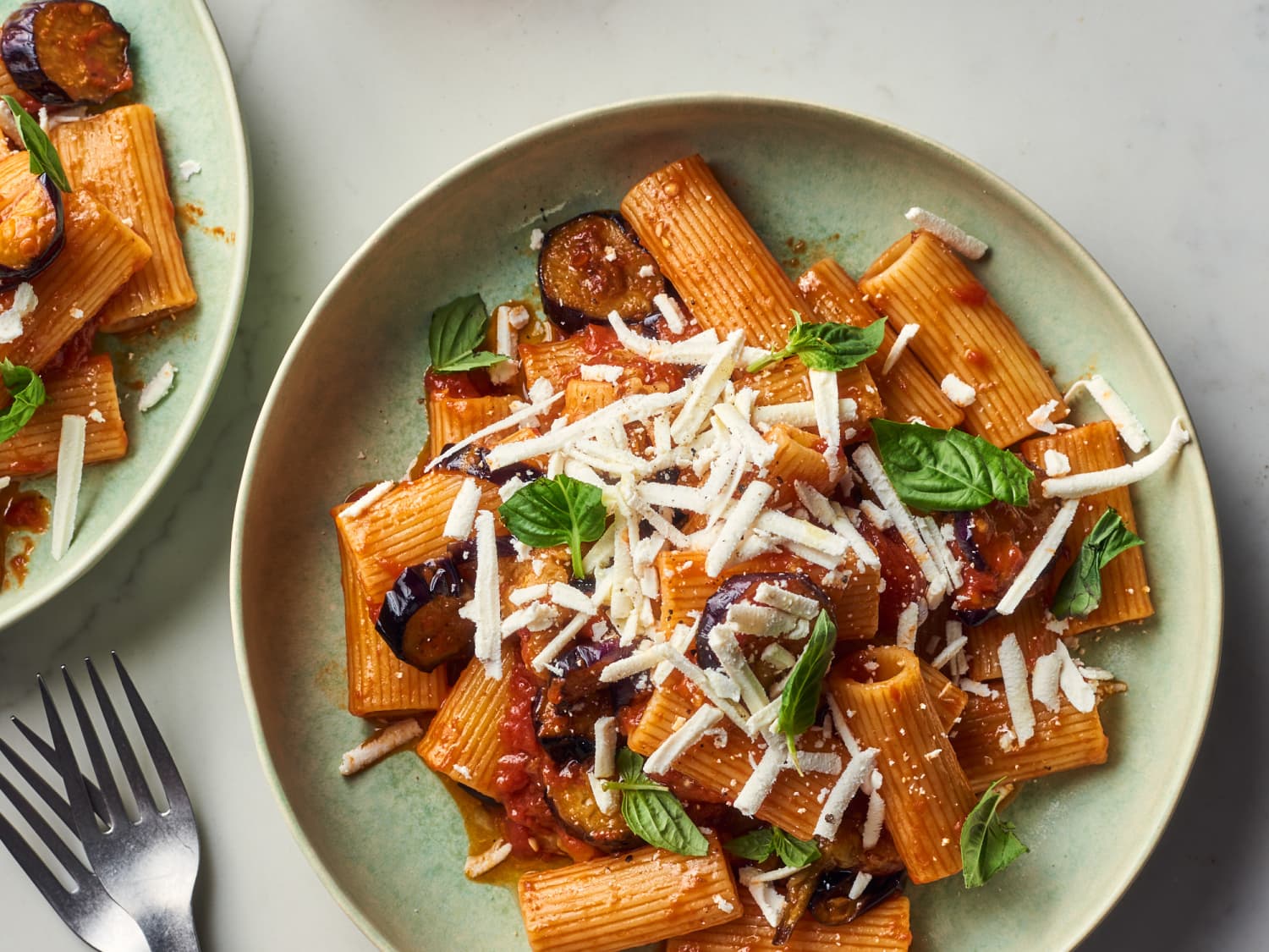 how to cook eggplant in pasta
