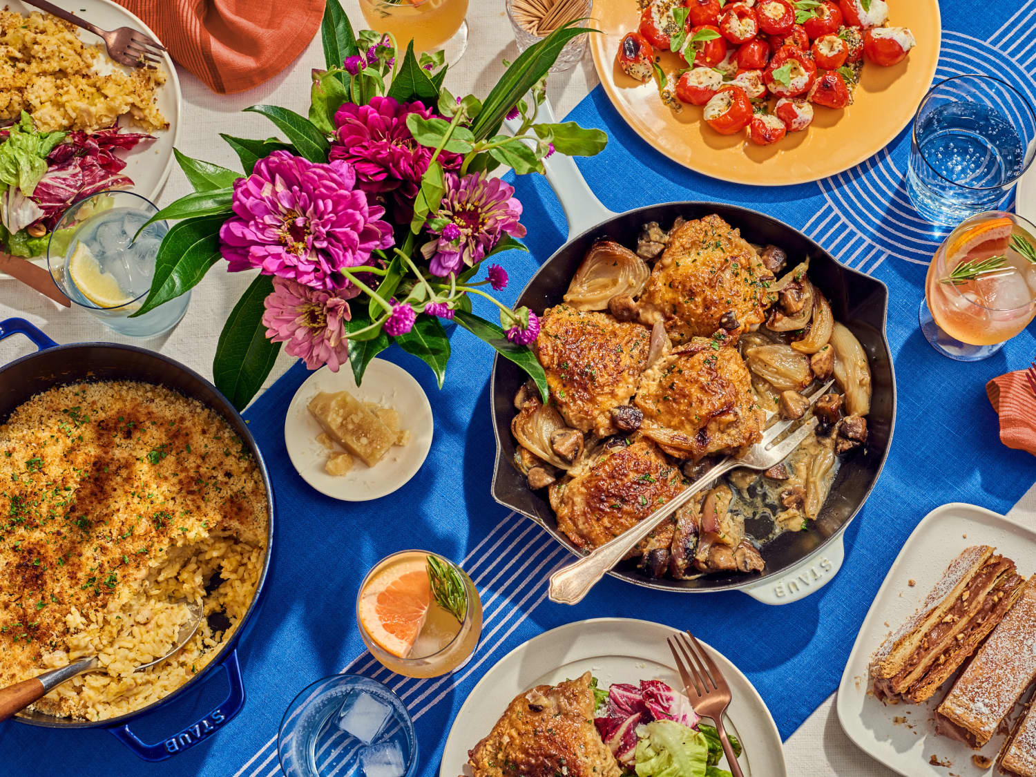 prepare dinner party