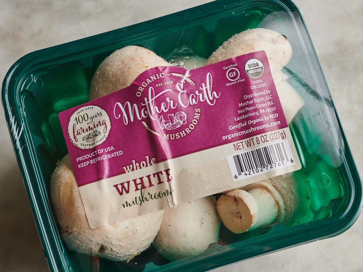 how to prepare frozen white mushrooms