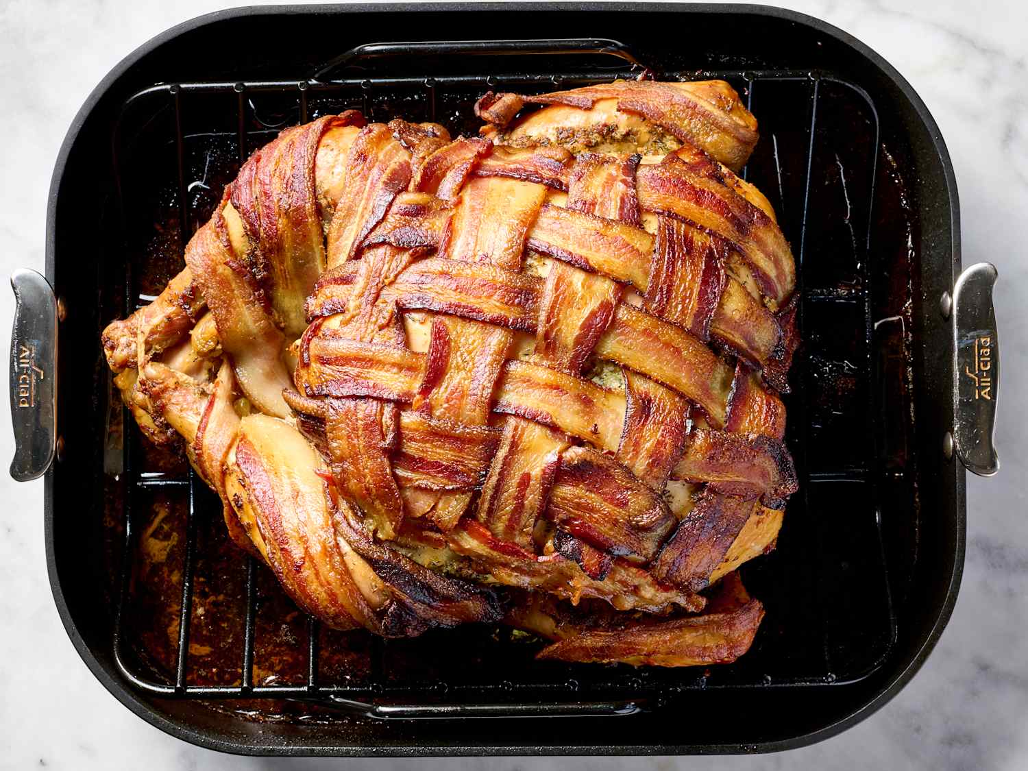 how to cook bacon lattice