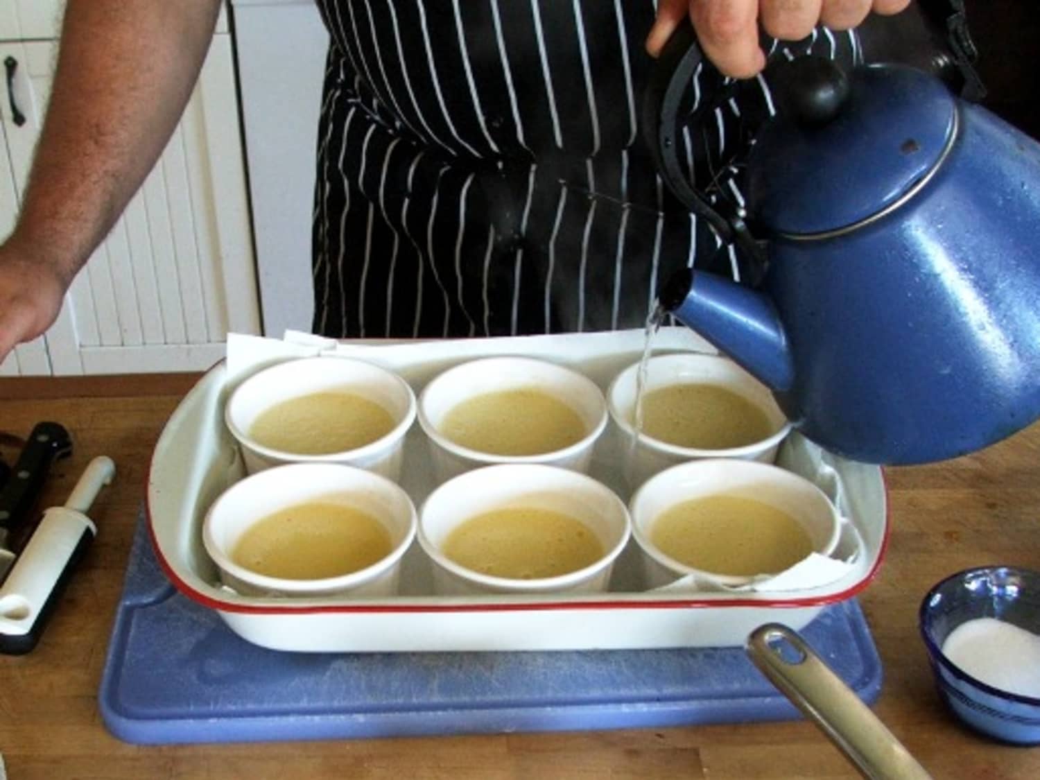 how to boil water for a bath