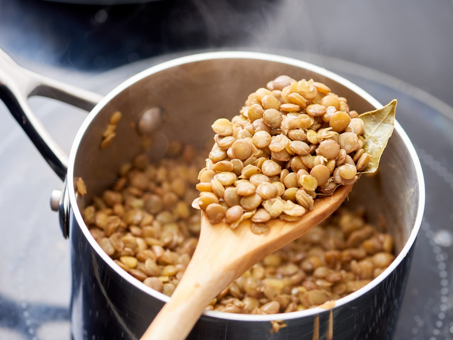 how to cook lentils overnight