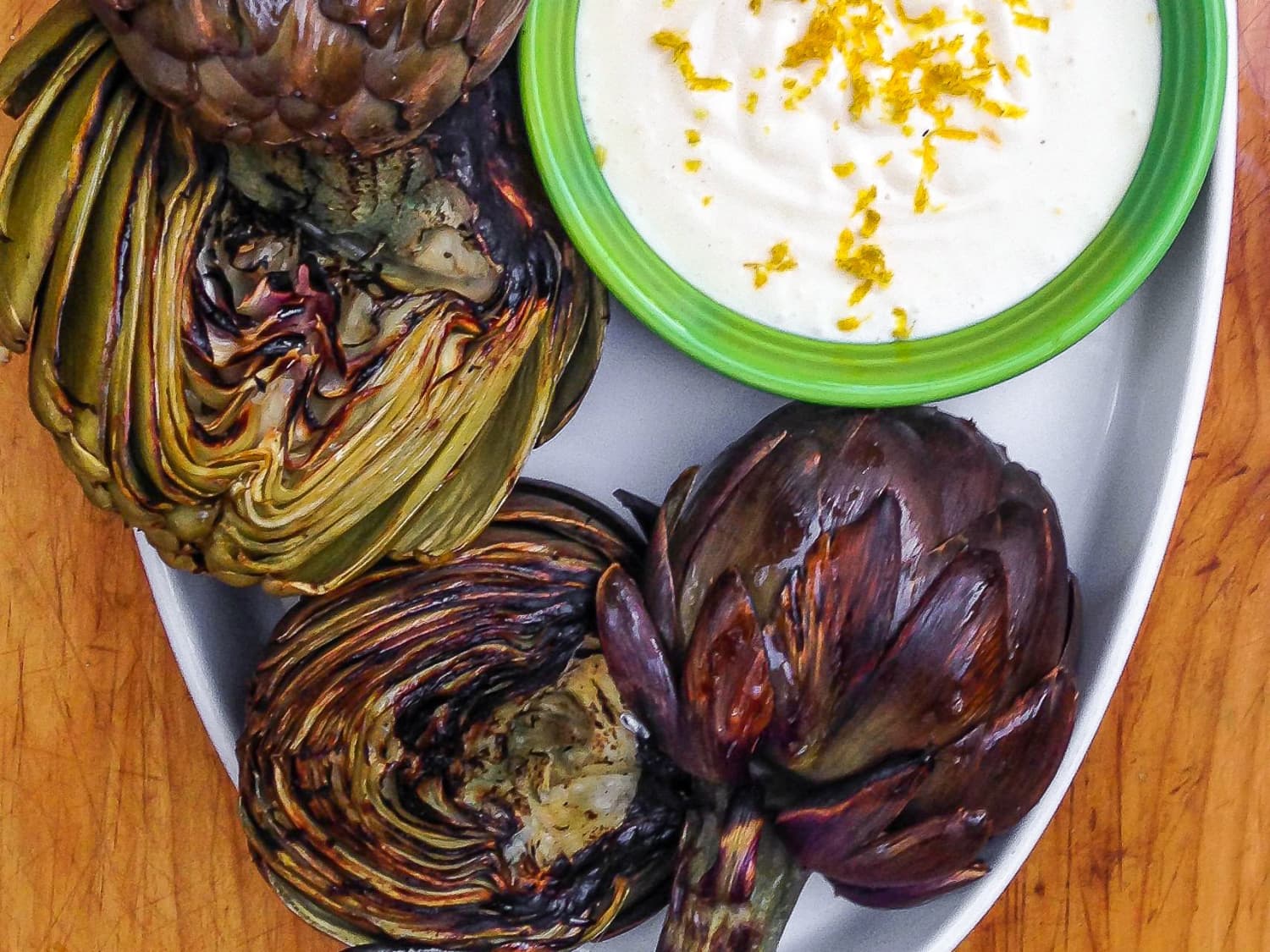 how to boil and grill artichokes
