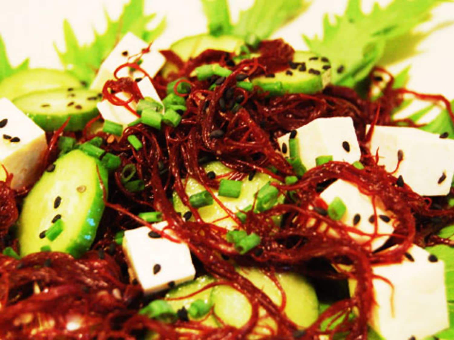 how to cook a seaweed salad