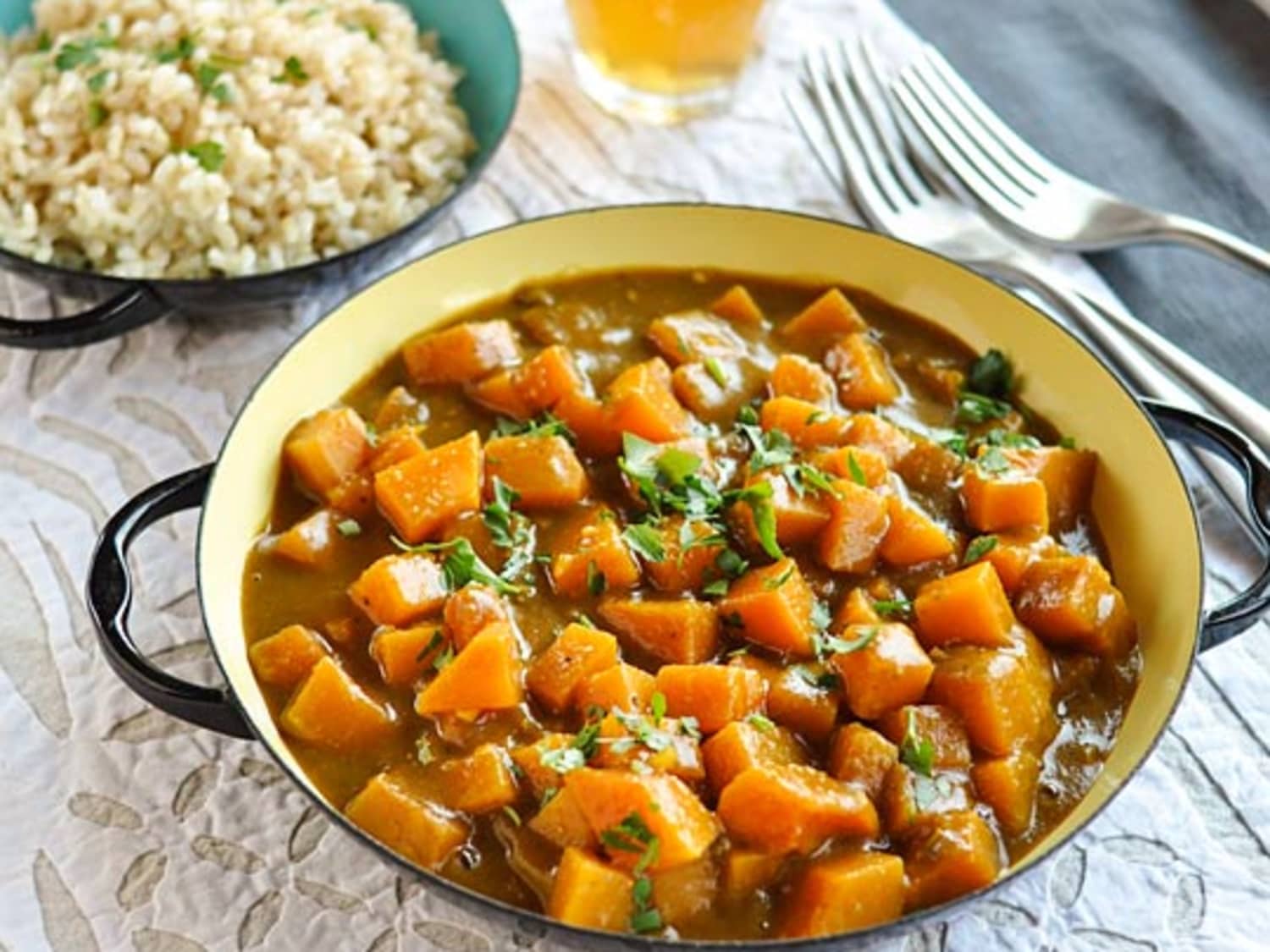 how to cook butternut squash for curry