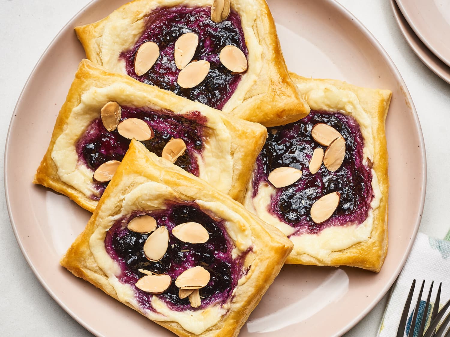 fancy breakfast pastries