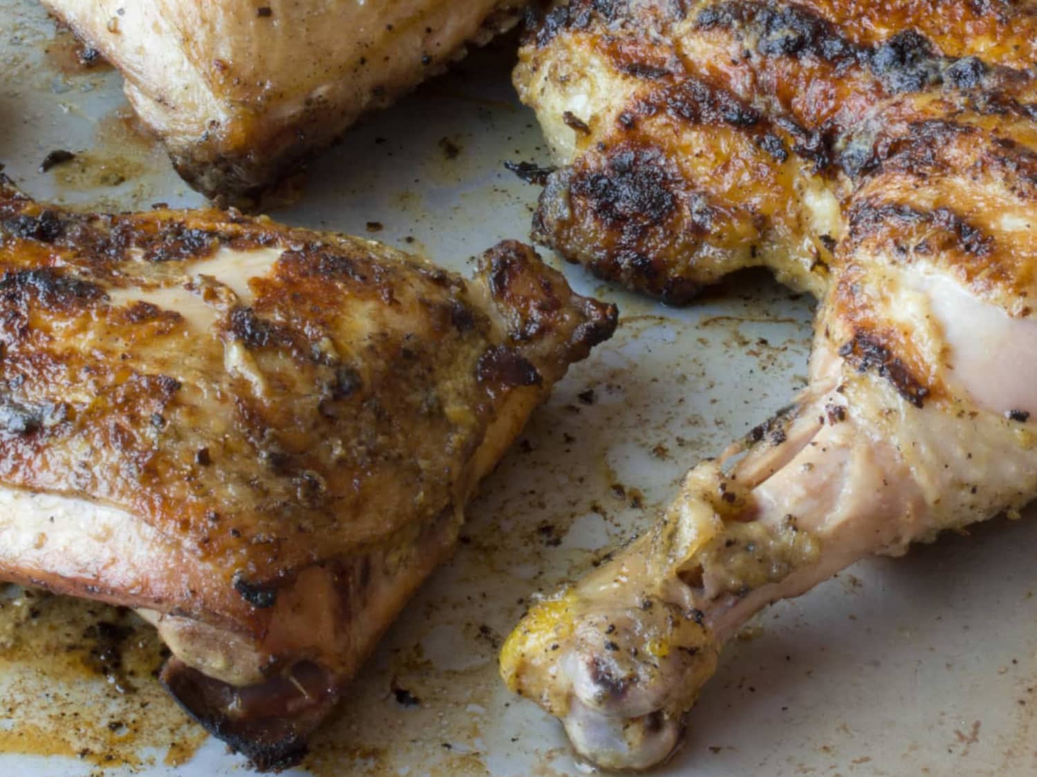 how to cook chicken legs and thighs on the grill