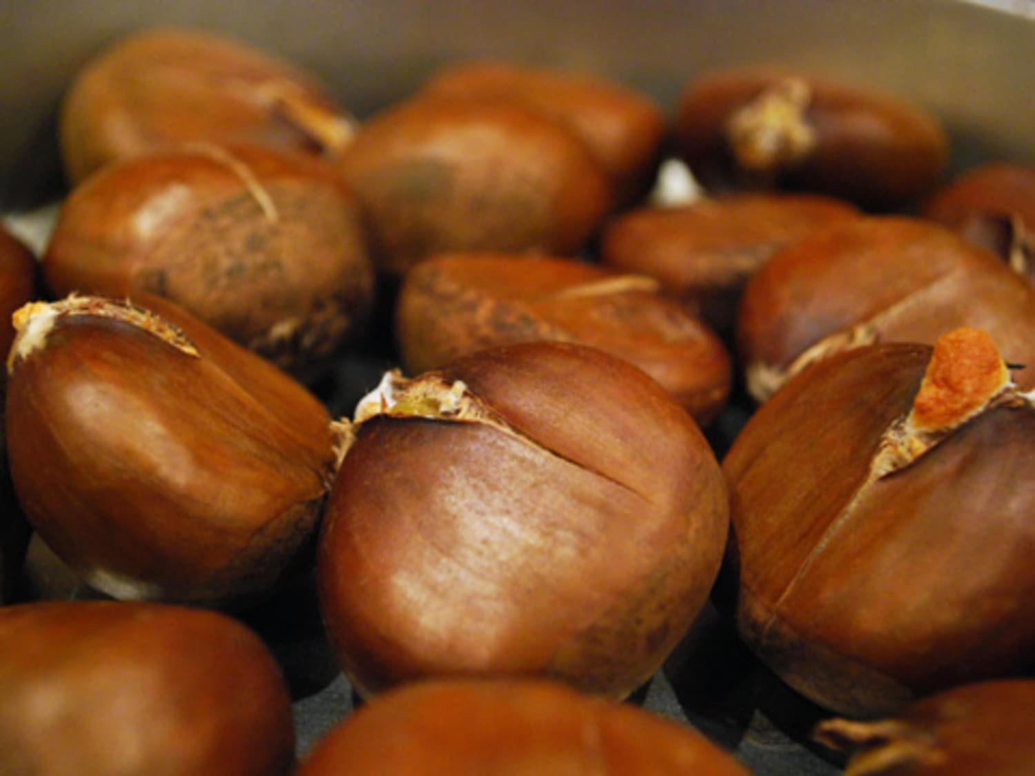 how to make chestnuts easy to peel