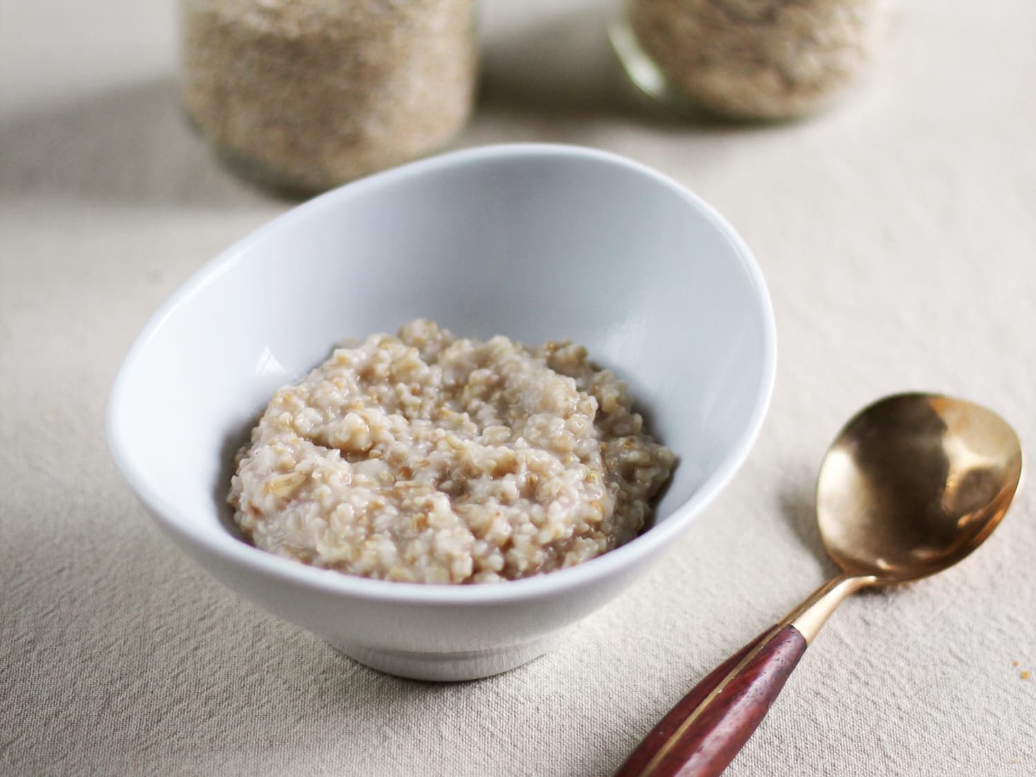 how to cook oatmeal so its not mushy