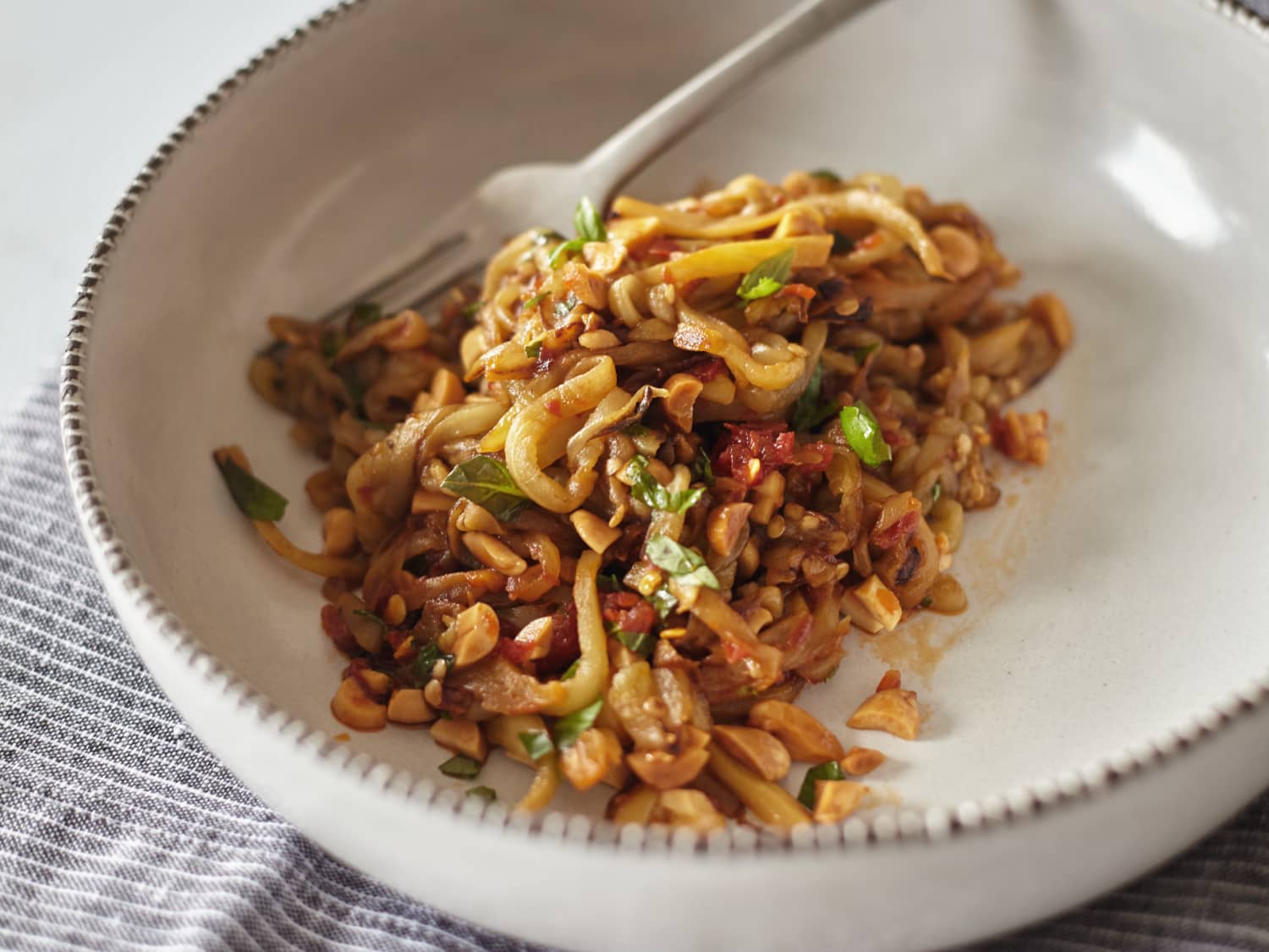 how to cook eggplant noodles