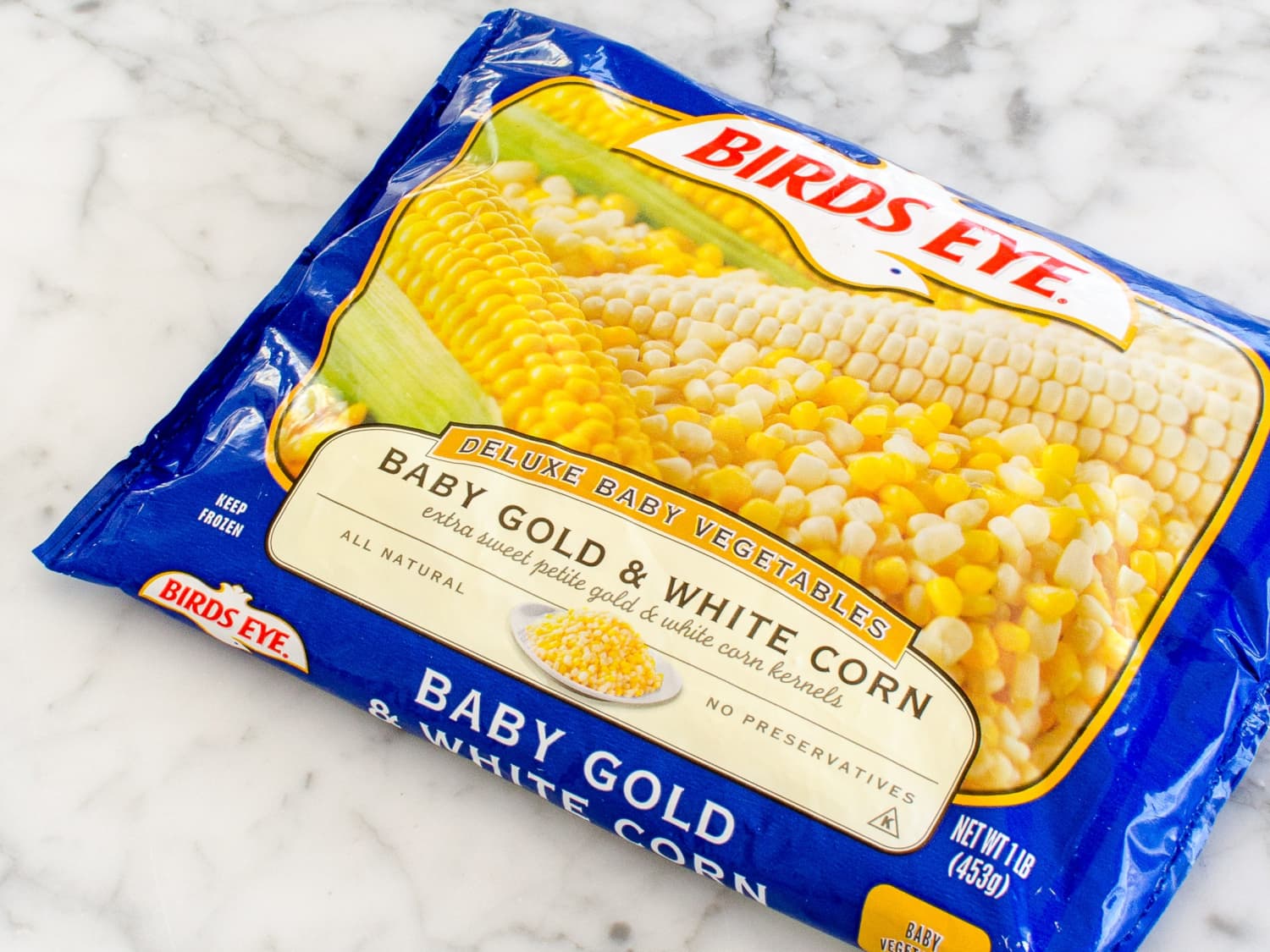 frozen white corn