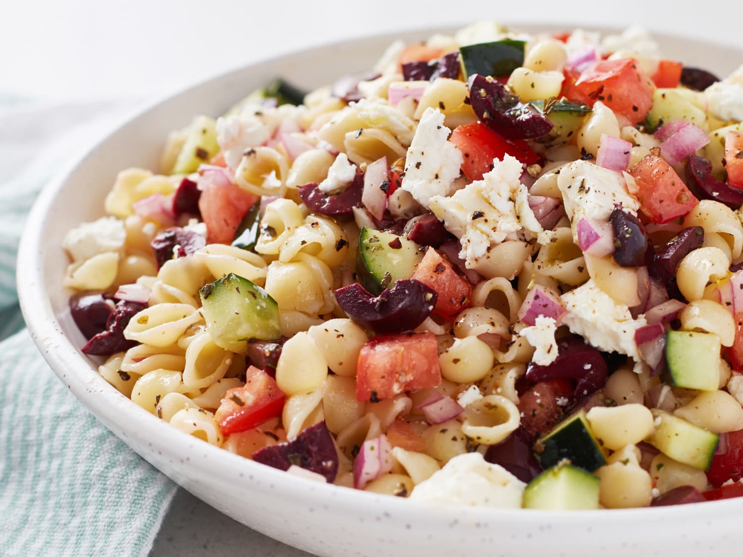 small shells pasta salad