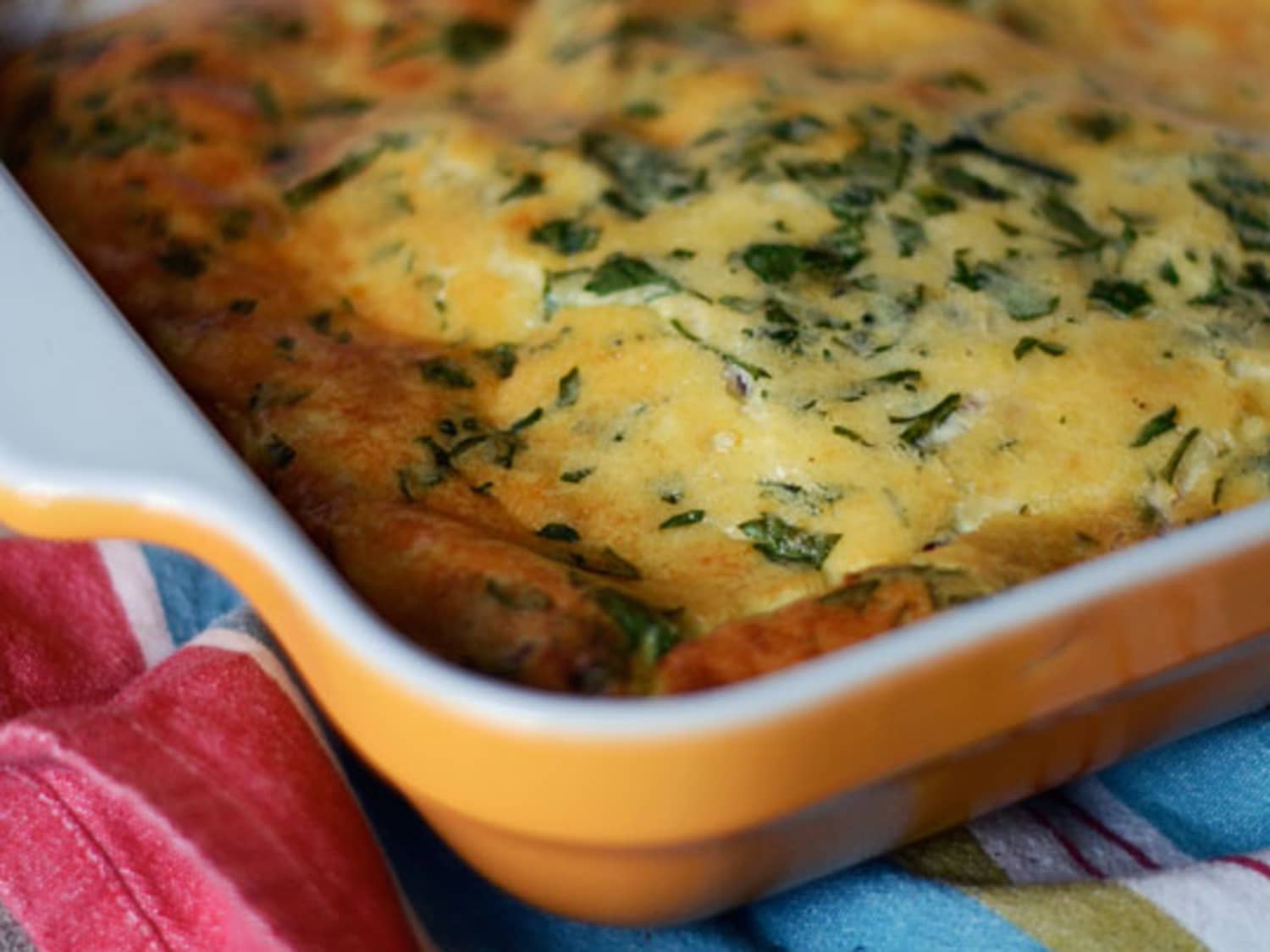 how long to bake an omelette