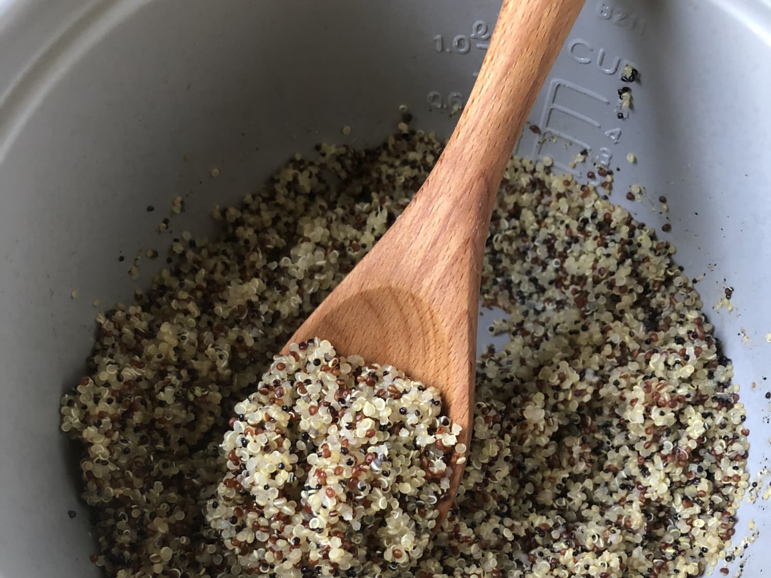 Quinoa Rice Easy Quinoa Fried Rice {Light + Healthy} | Life Made