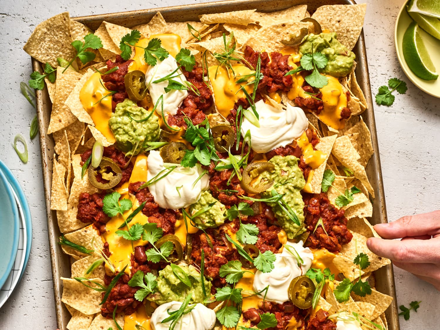 Nachos With Chili And Cheese