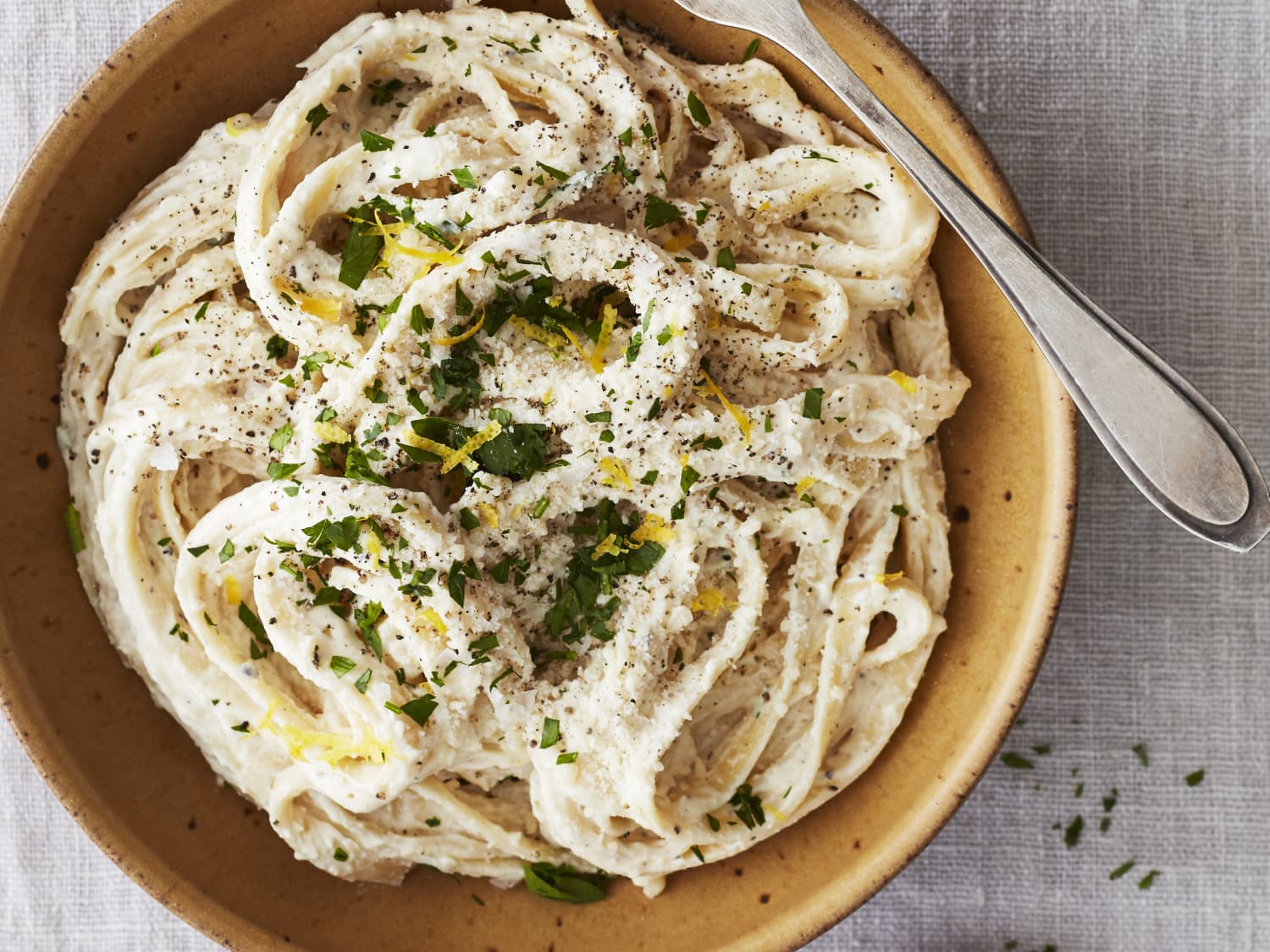 Creamy Greek Yogurt Pasta