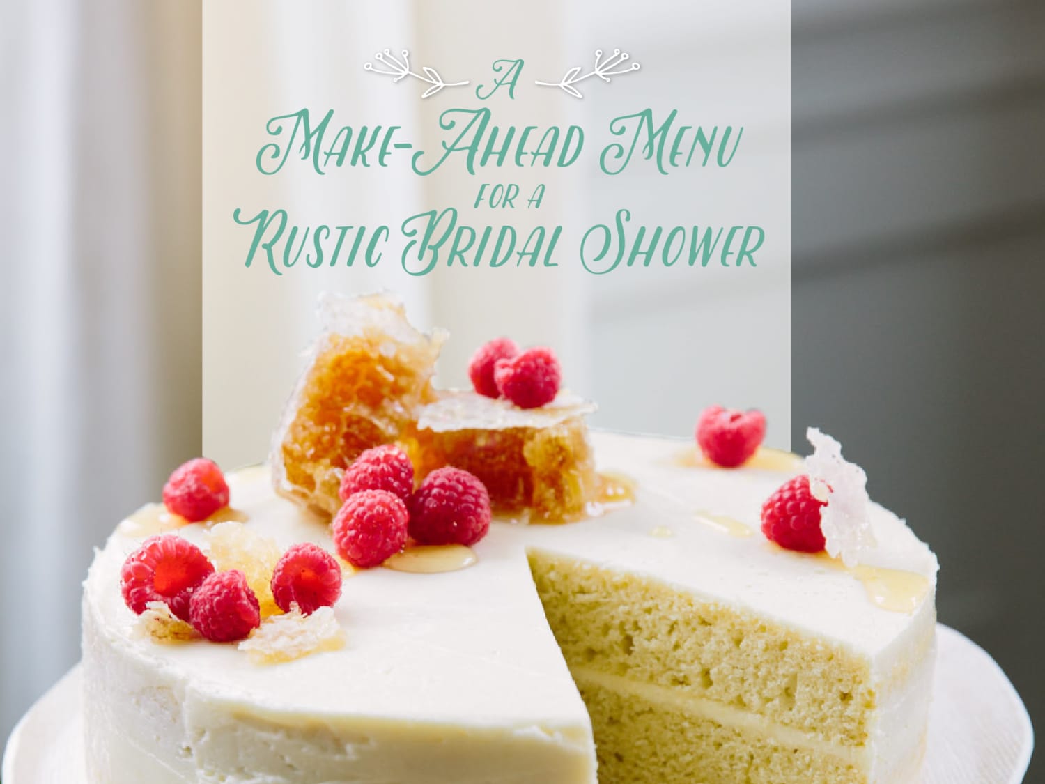 Spring Bridal Shower Menu Blog | Spring Bridal Shower Inspo For A