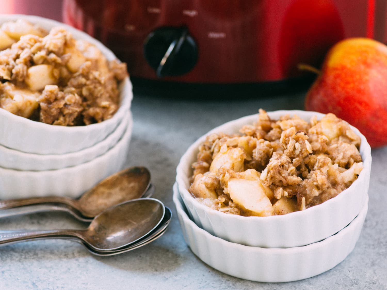 Slow Cooker Apple Crisp