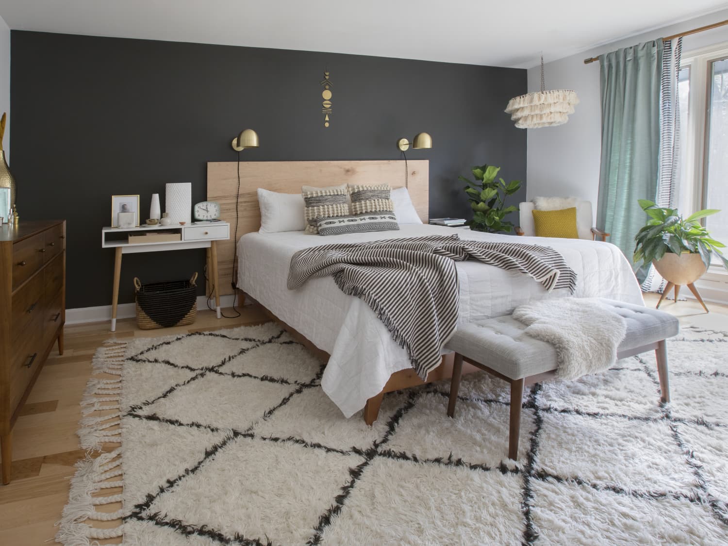 simple guest room setup