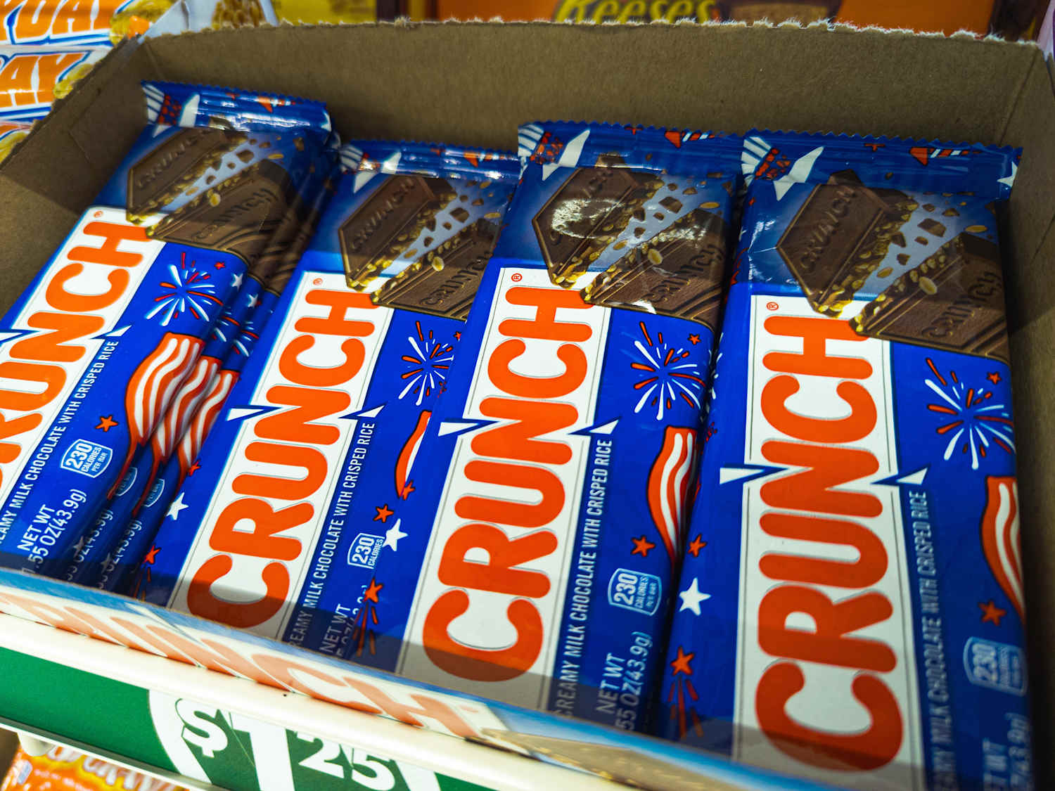 crunch candy box