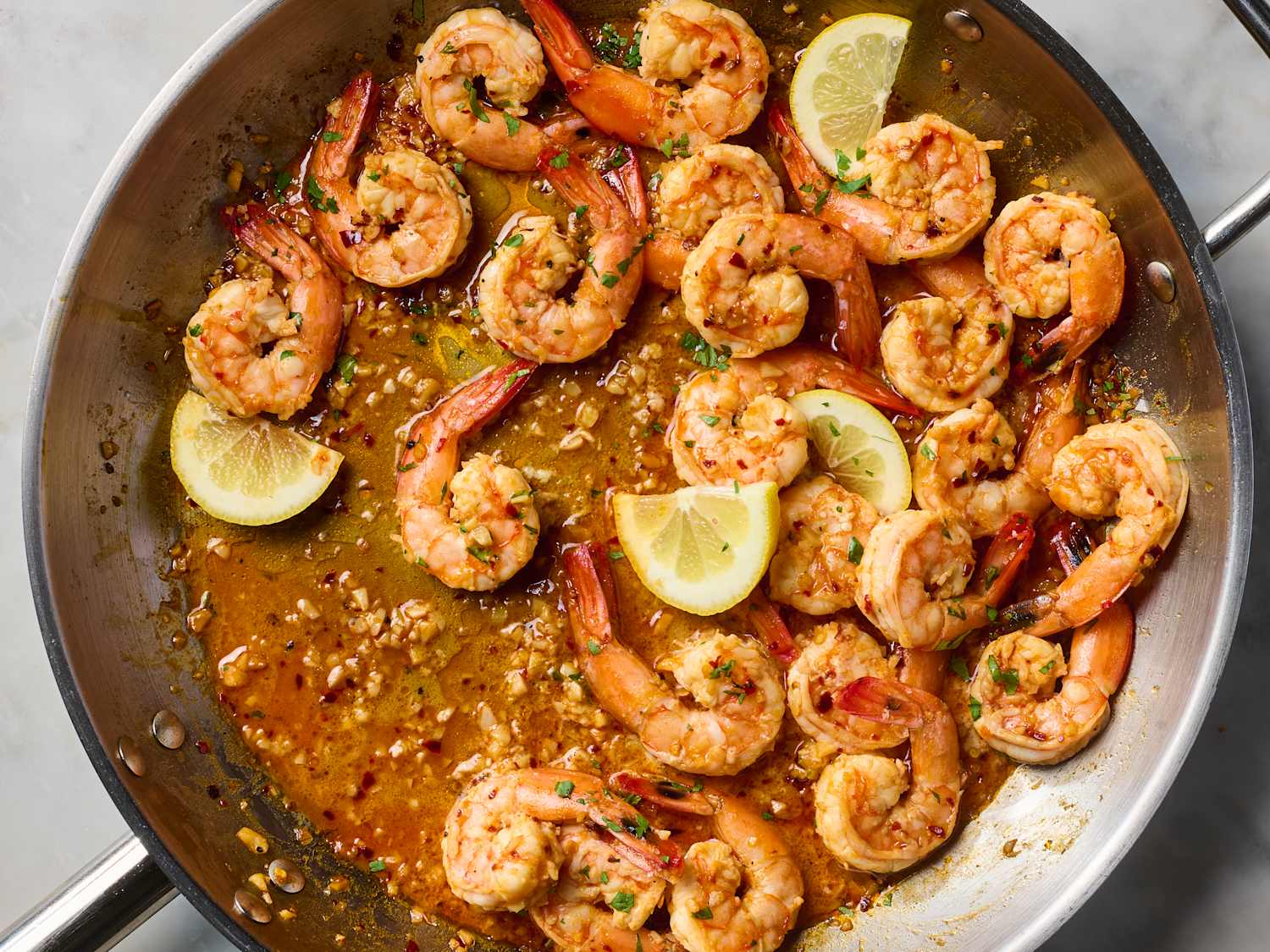 how to cook raw shrimp with garlic and butter