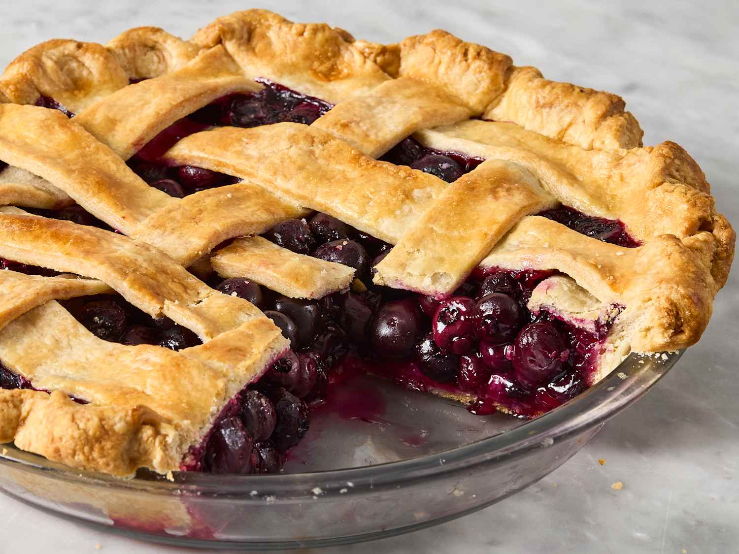 blueberry pie bbc