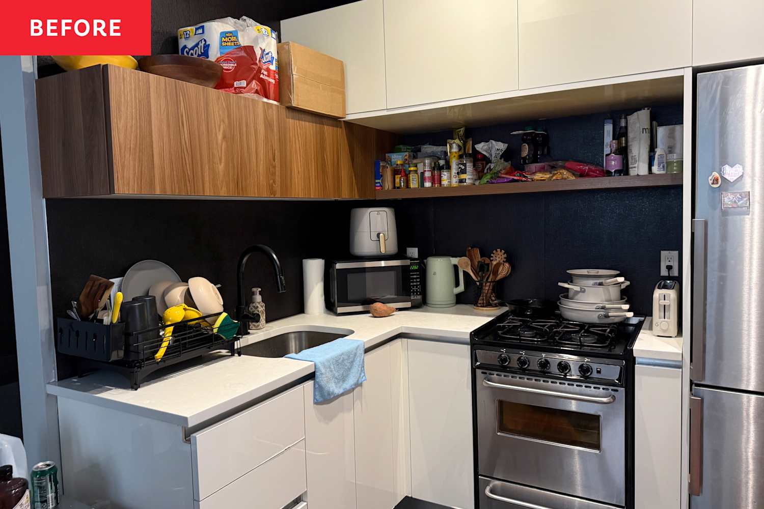 I Sent Photos of My Tiny, Awkward Kitchen to a Designer, and Her 4 Tips ...