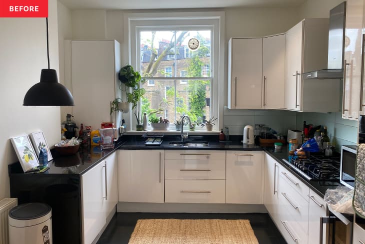 Before & After: A Cold Modern Kitchen Gets a Warm Makeover | The Kitchn