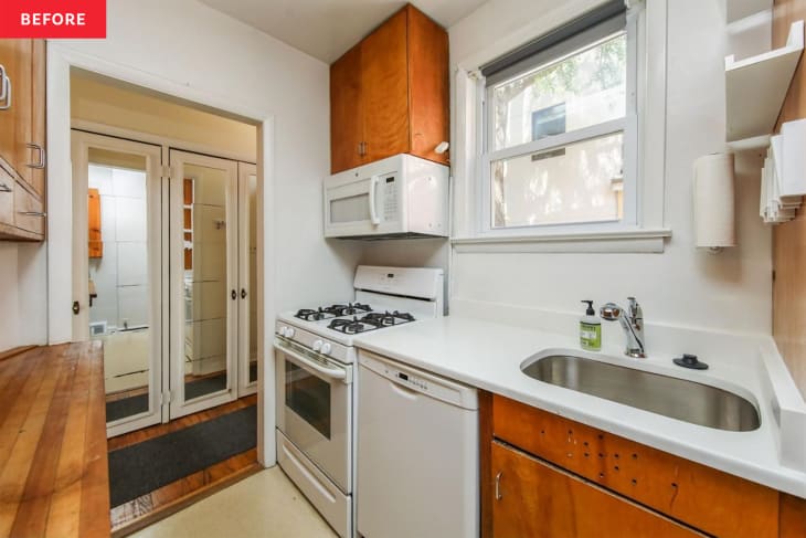 A Dark Kitchen Turns into a Tiny Jewel Box | Apartment Therapy
