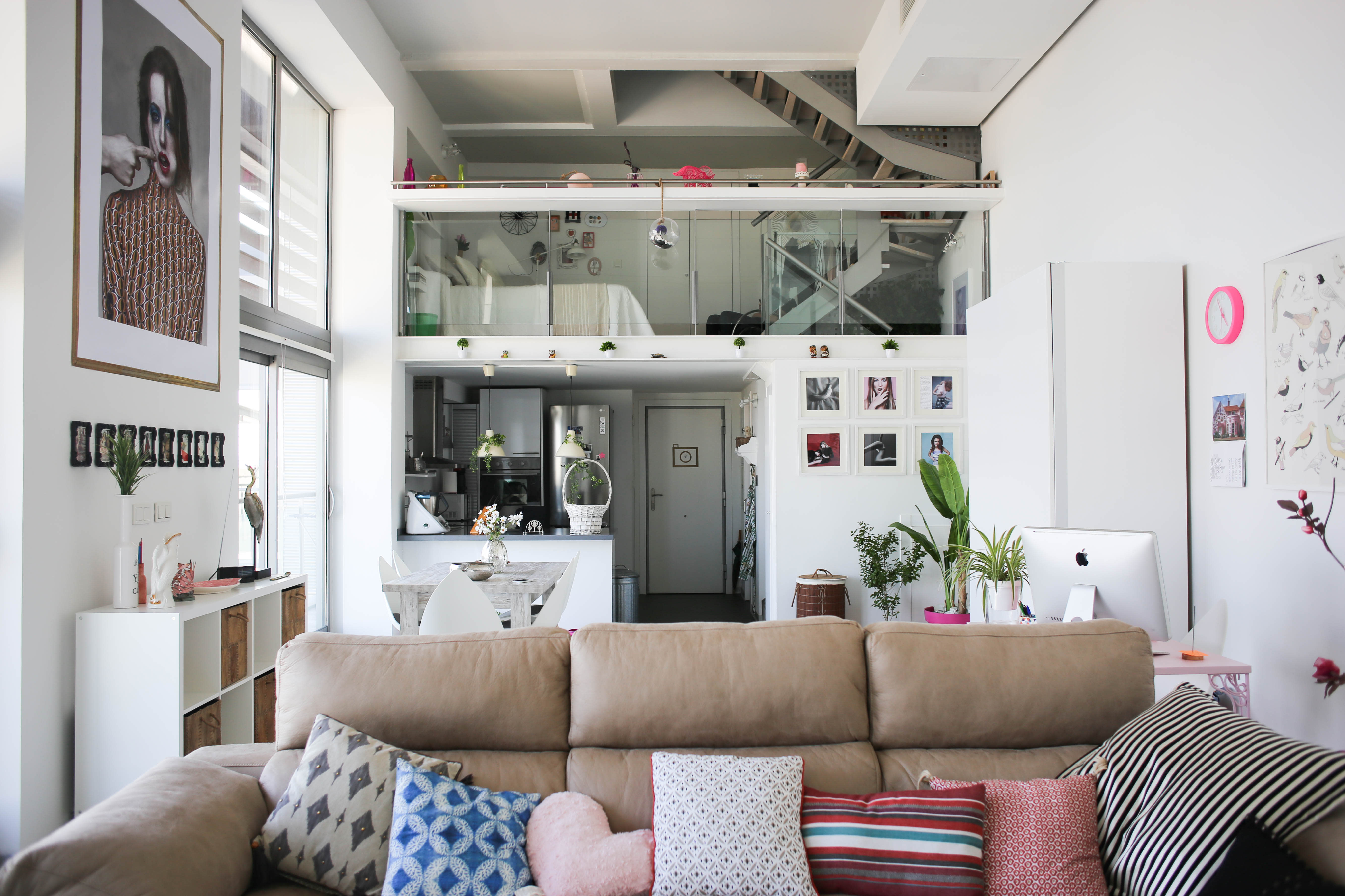House Tour: A Modern, Bright, Art-Filled Spanish Loft | Apartment Therapy