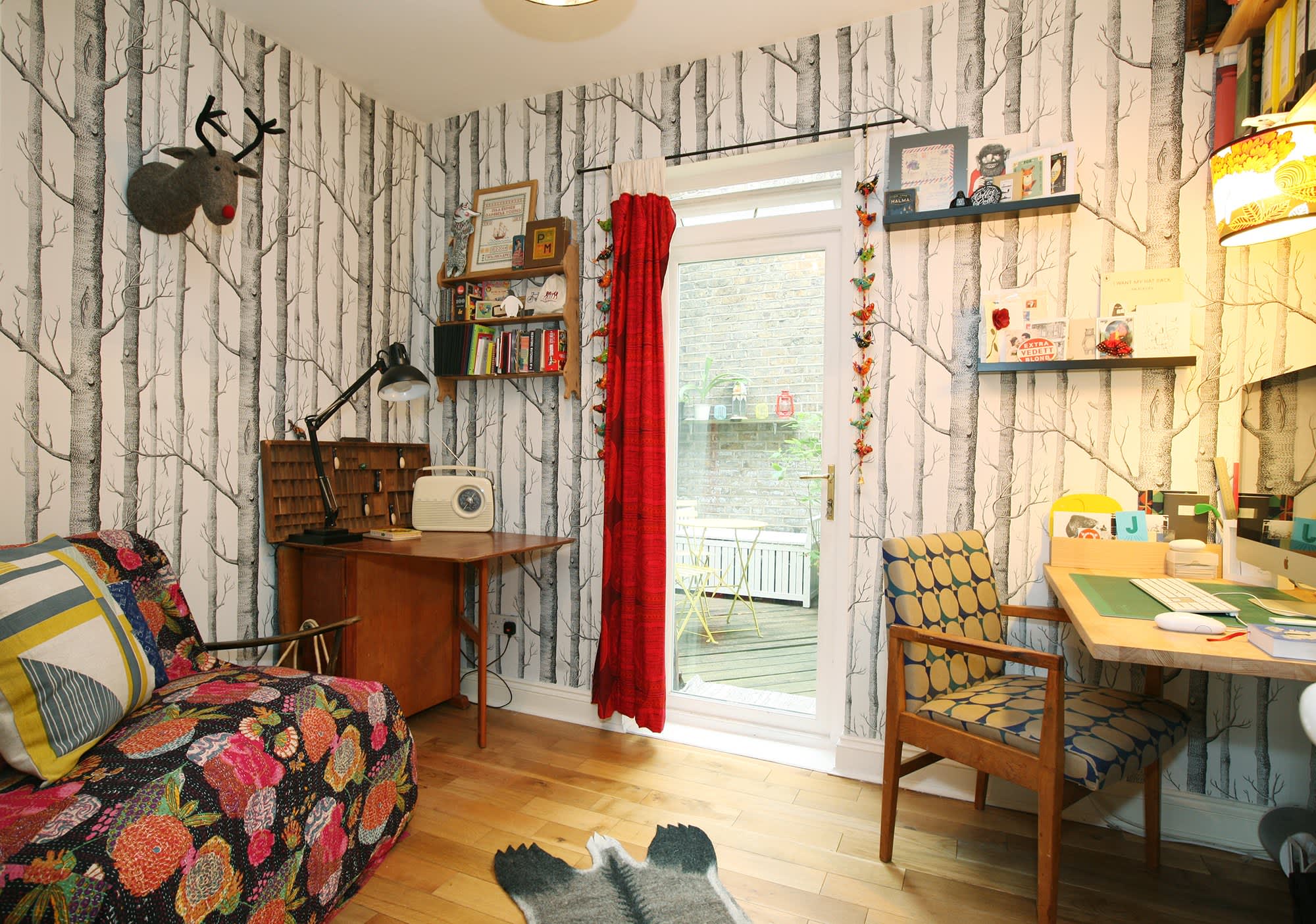 House Tour: A Colorful, Patterned London Flat | Apartment Therapy