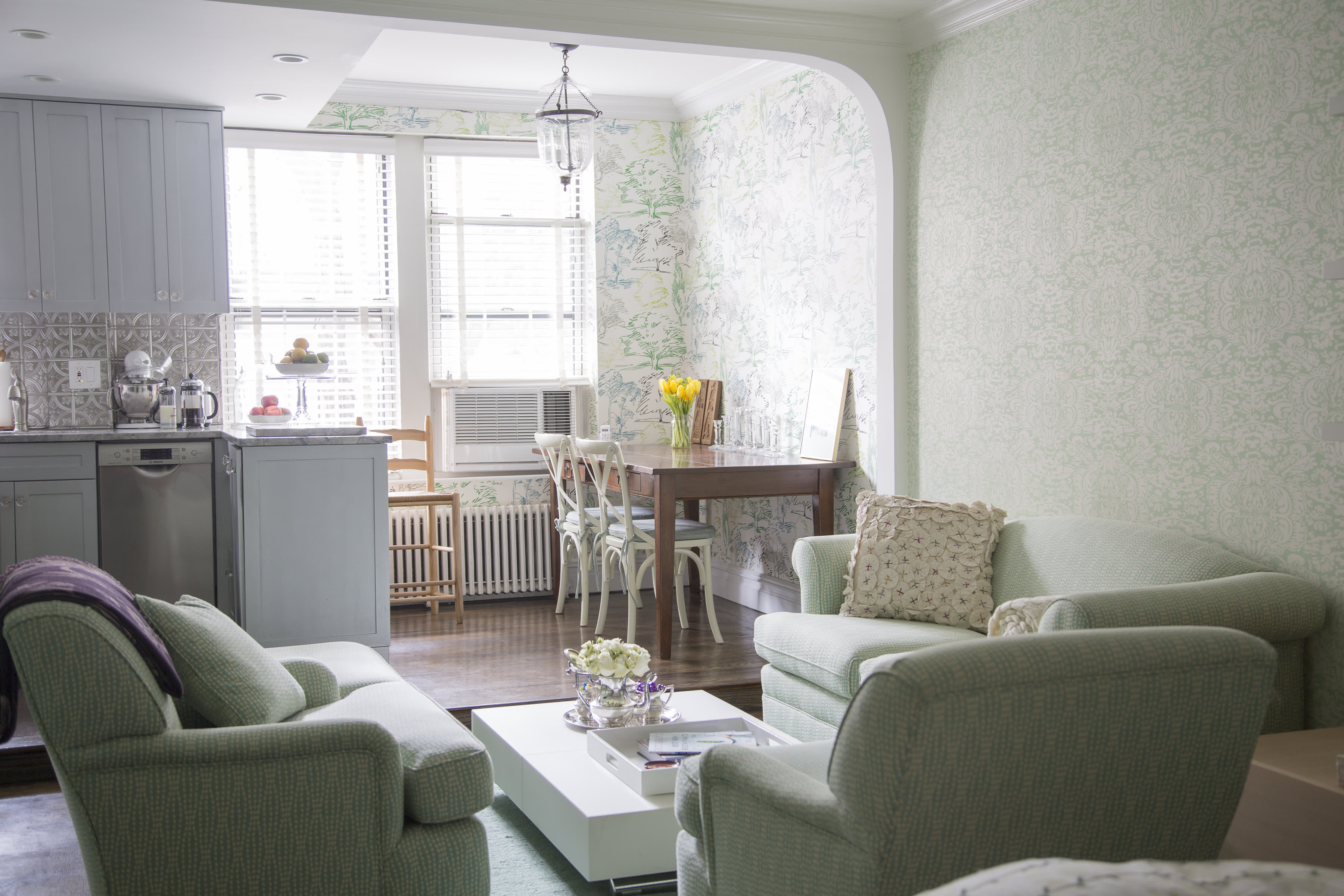 Video House Tour: A Patterned Greenwich Village Studio | Apartment Therapy