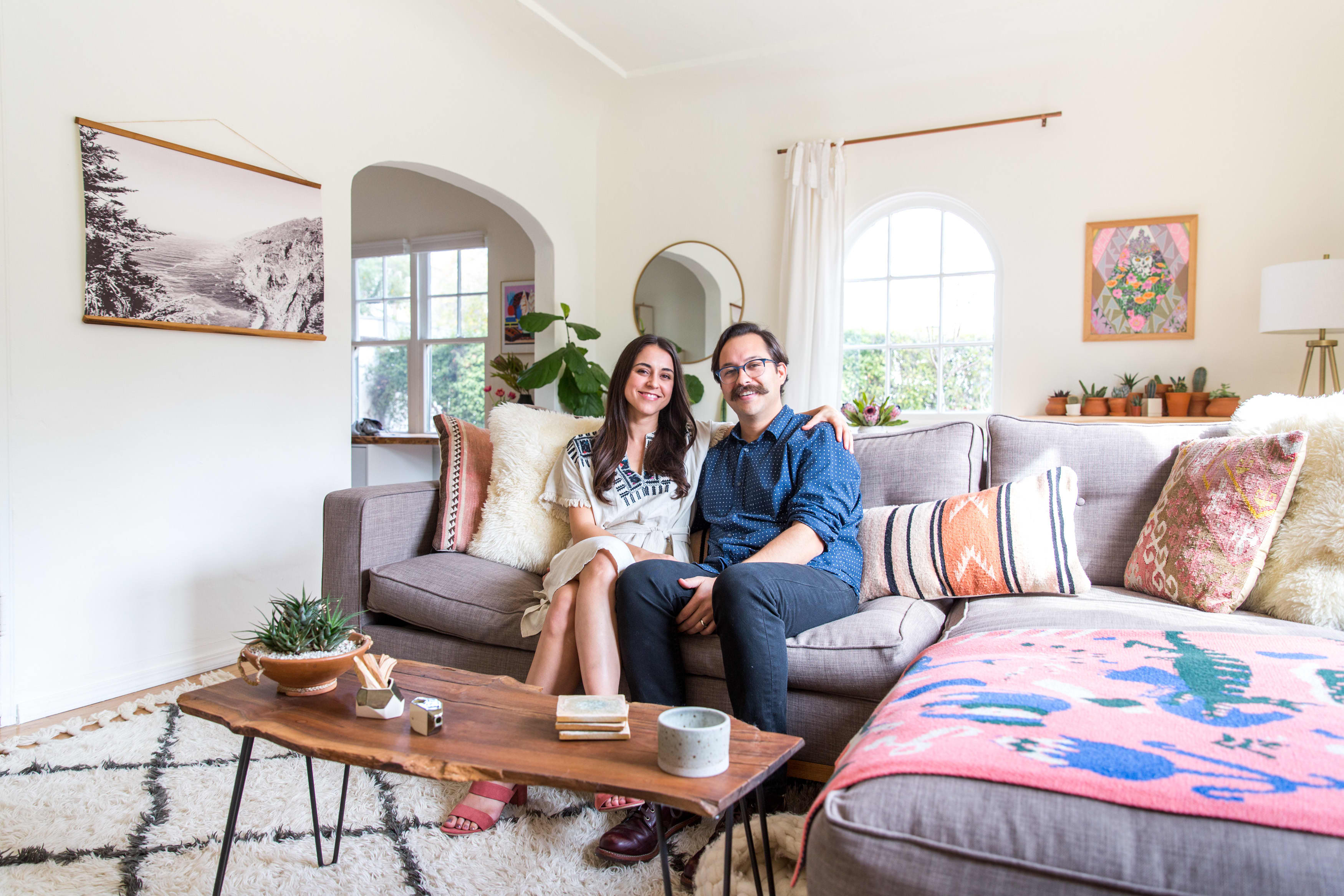 House Tour: A Boho Minimal Santa Barbara Home | Apartment Therapy