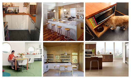 Easy Clean Kitchen Flooring Choices | Apartment Therapy