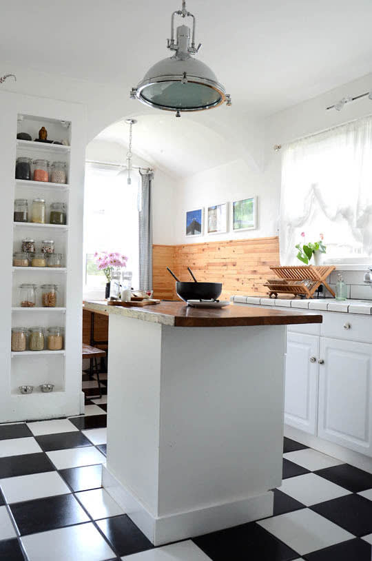 Kitchen Storage Between the Studs 5 Examples of Smart Recessed Cabinets The Kitchn