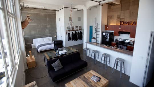 Chris’ Industrial “Dreamer’s Dream” Loft | Apartment Therapy