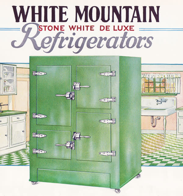 1920s Refrigerator Ad