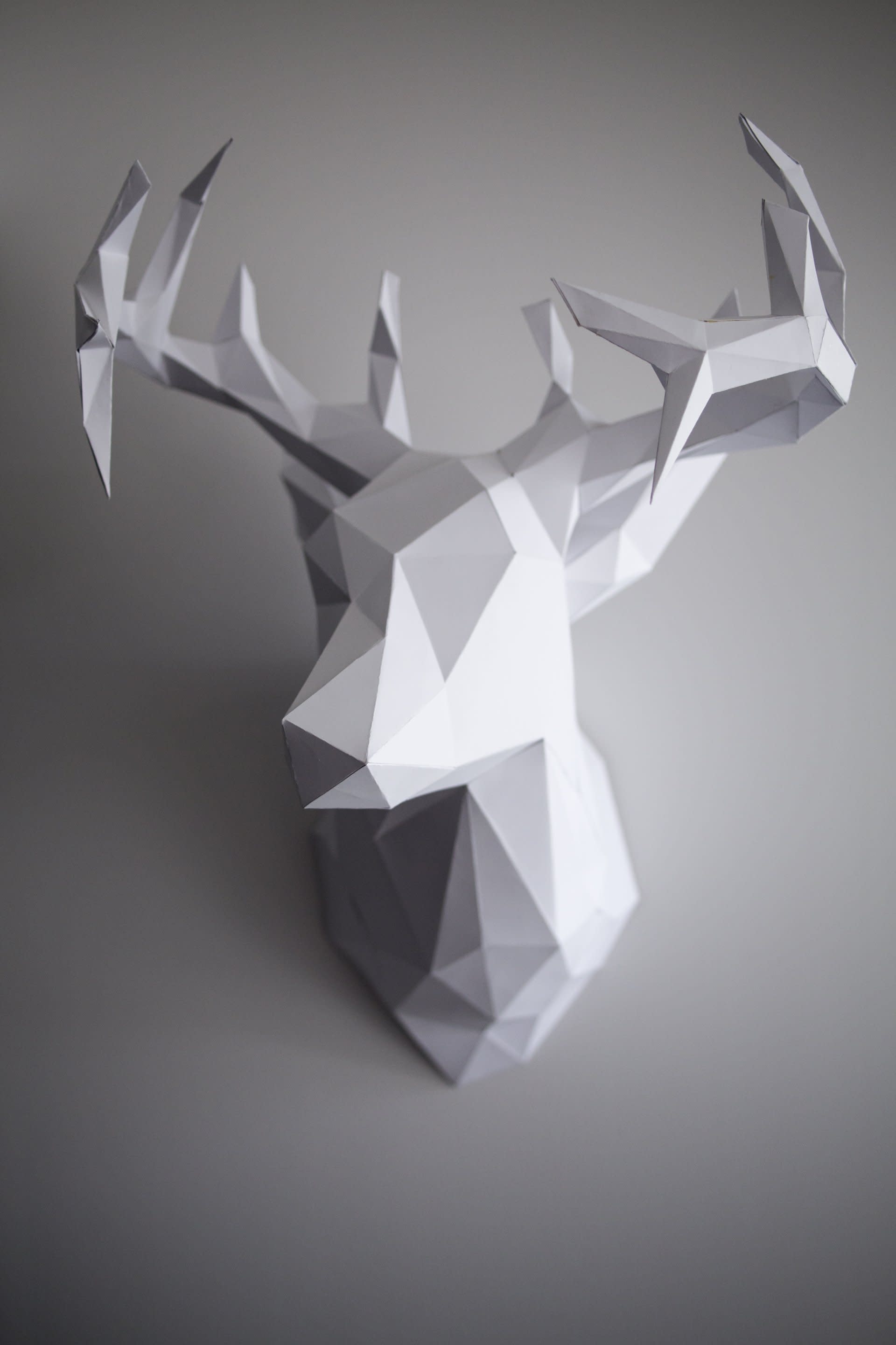 3d Origami Reindeer