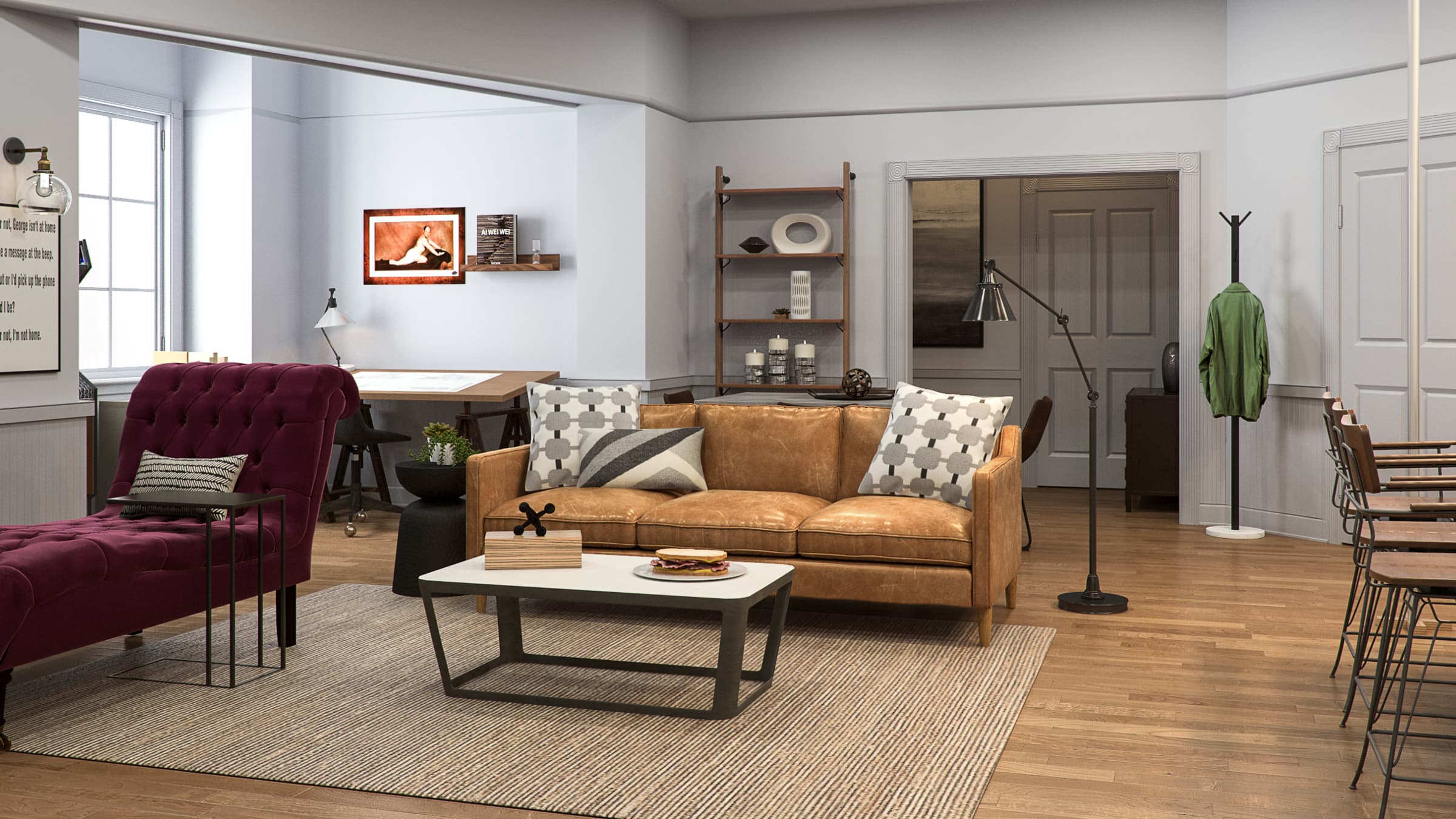 Seinfeld Living Room