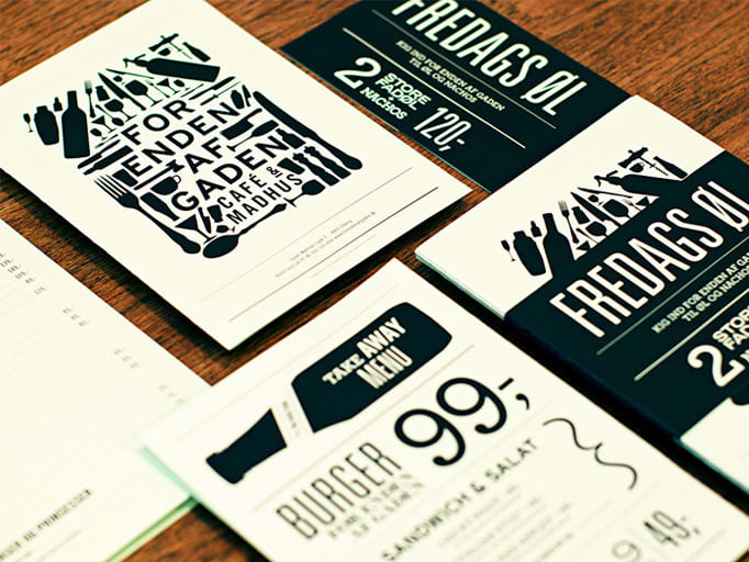 Creative Restaurant Menu Design Inspiration