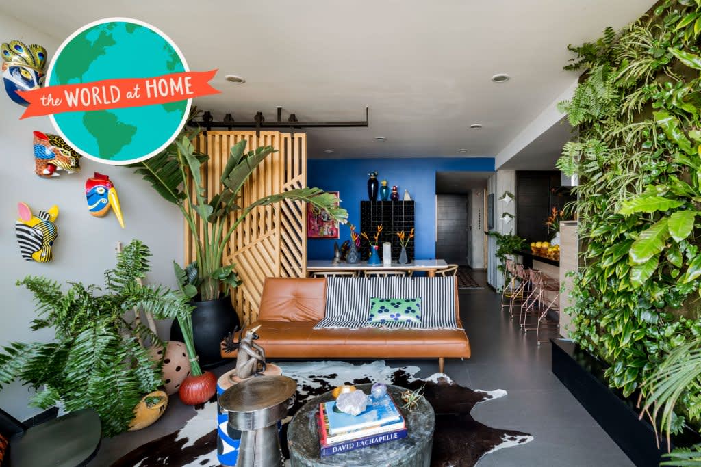 House Tour: A Colorful, Maximalist Mexico Rental | Apartment Therapy