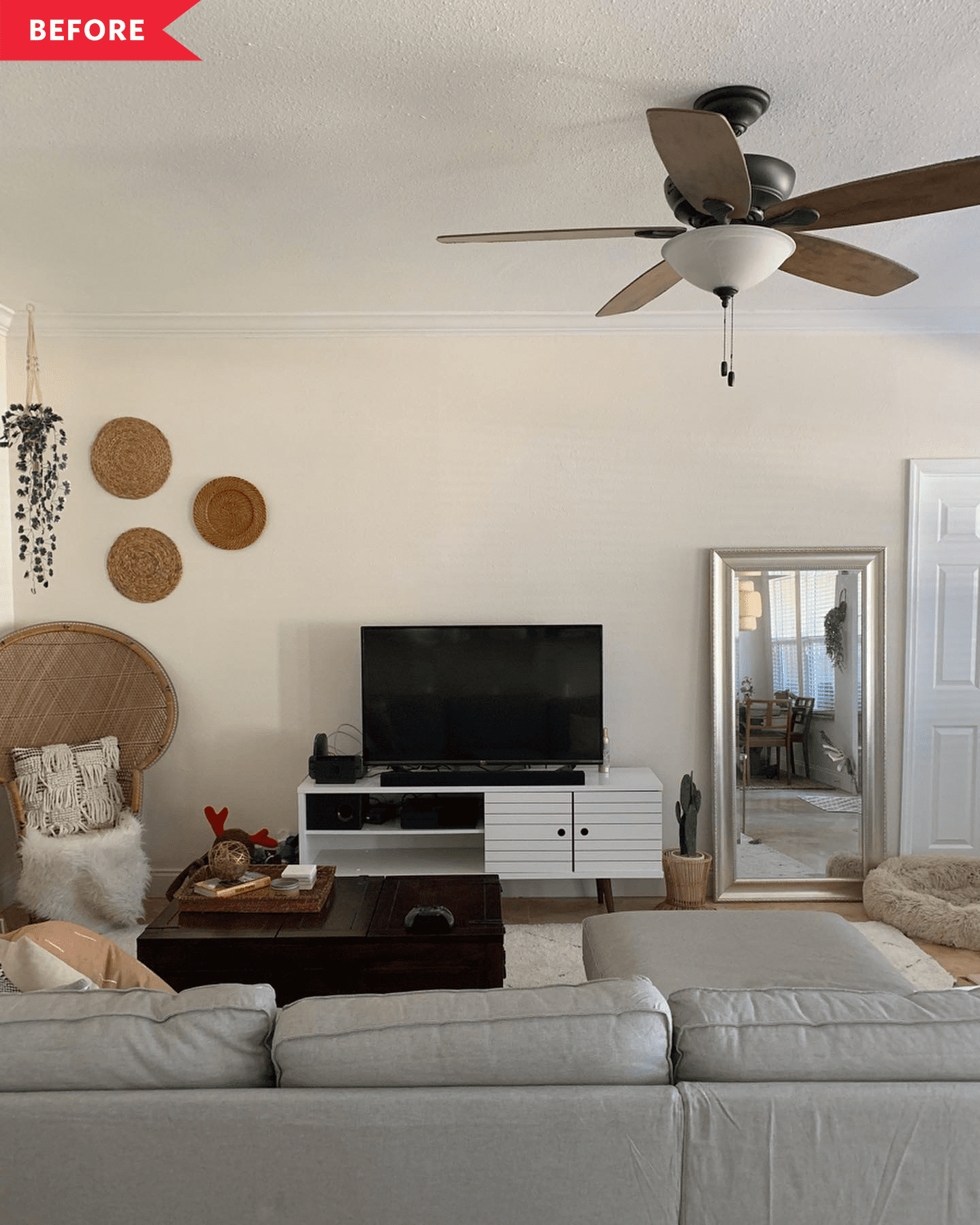 Best Living Room Redos of 2020 - Best Before and After Living Room ...