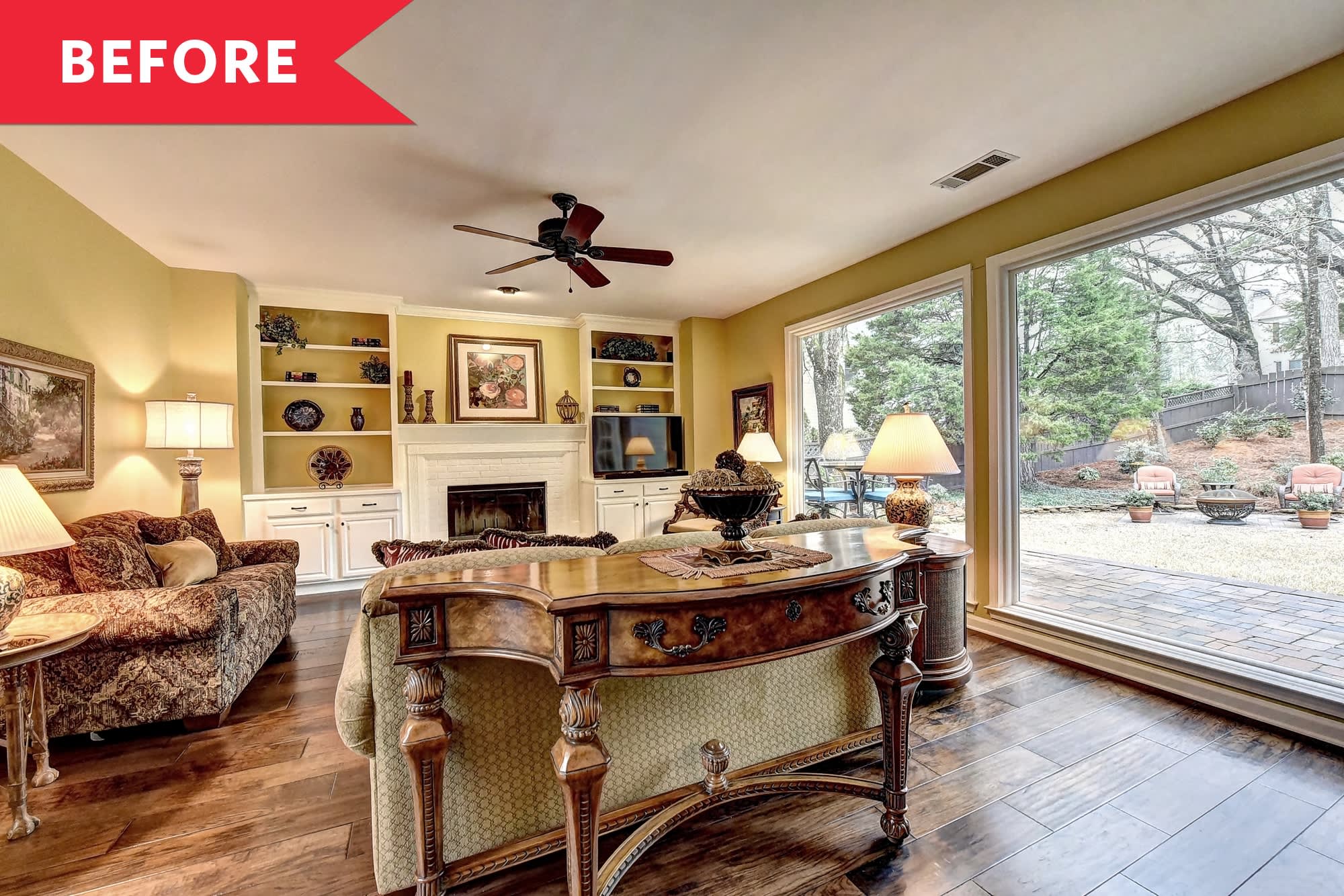 Best Living Room Redos of 2020 - Best Before and After Living Room ...