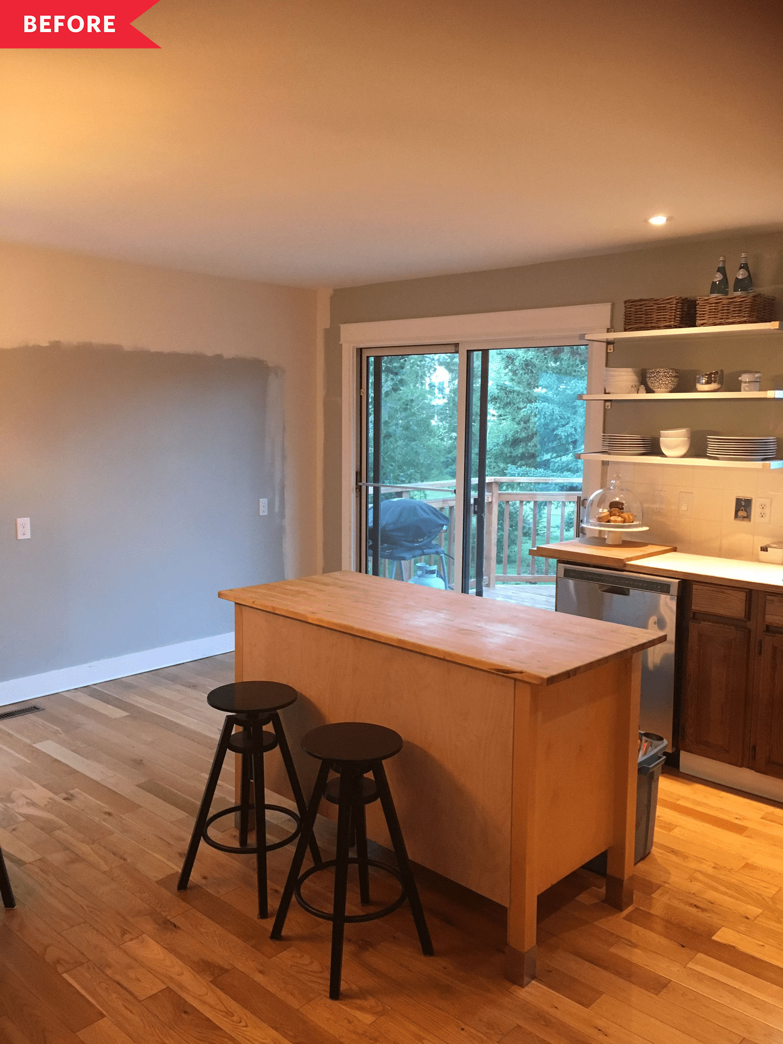 Updated 1970s Kitchen with Modern Farmhouse Style | Apartment Therapy